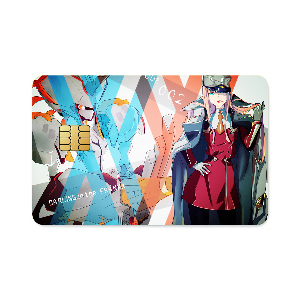 Zero Two Credit Card Skins (4-in-1 Pack)