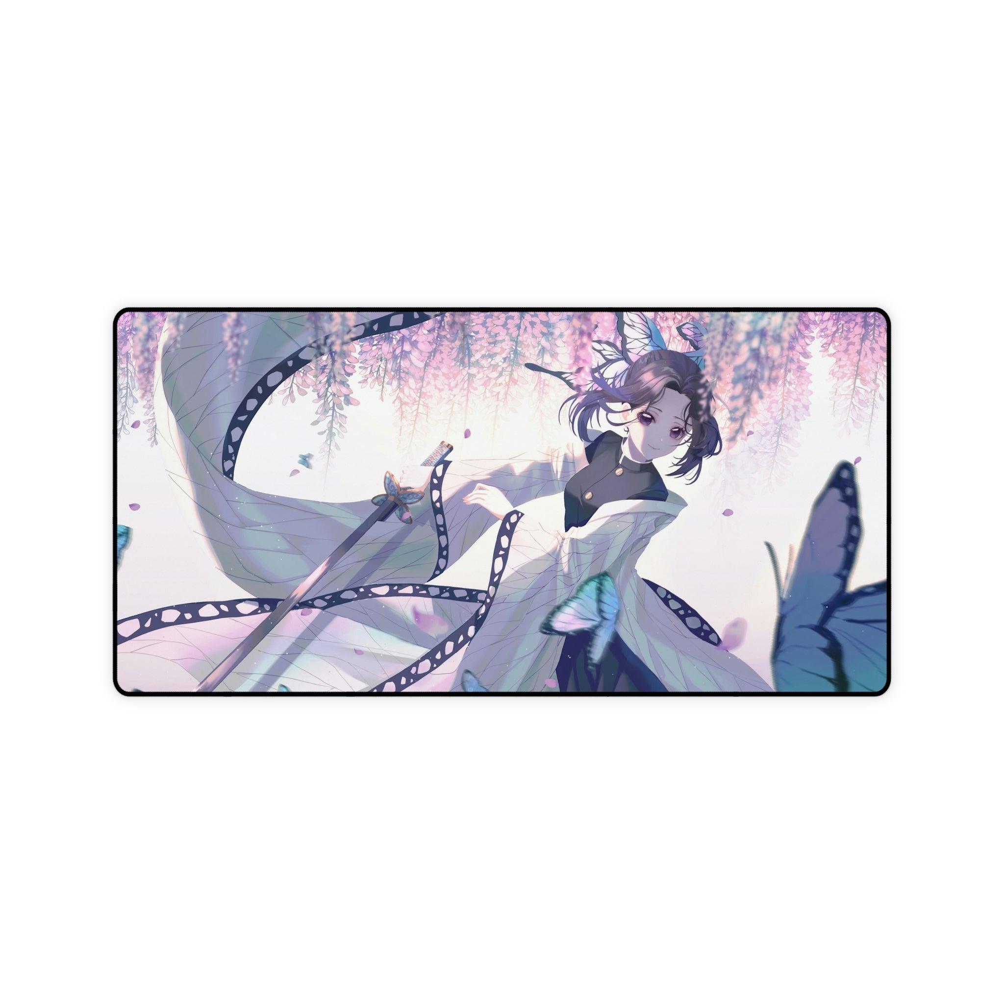 Shinobu Kocho, Insect Pillar, Kimetsu no Yaiba, Mouse Pad (Desk Mat)