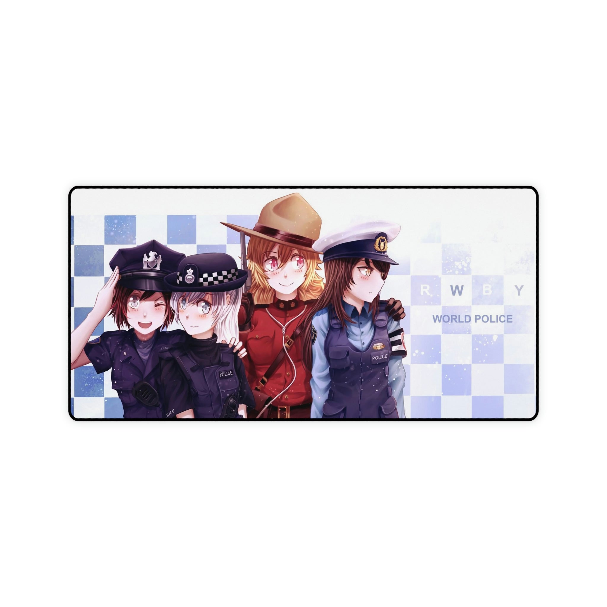 RWBY : World Police Mouse Pad (Desk Mat)