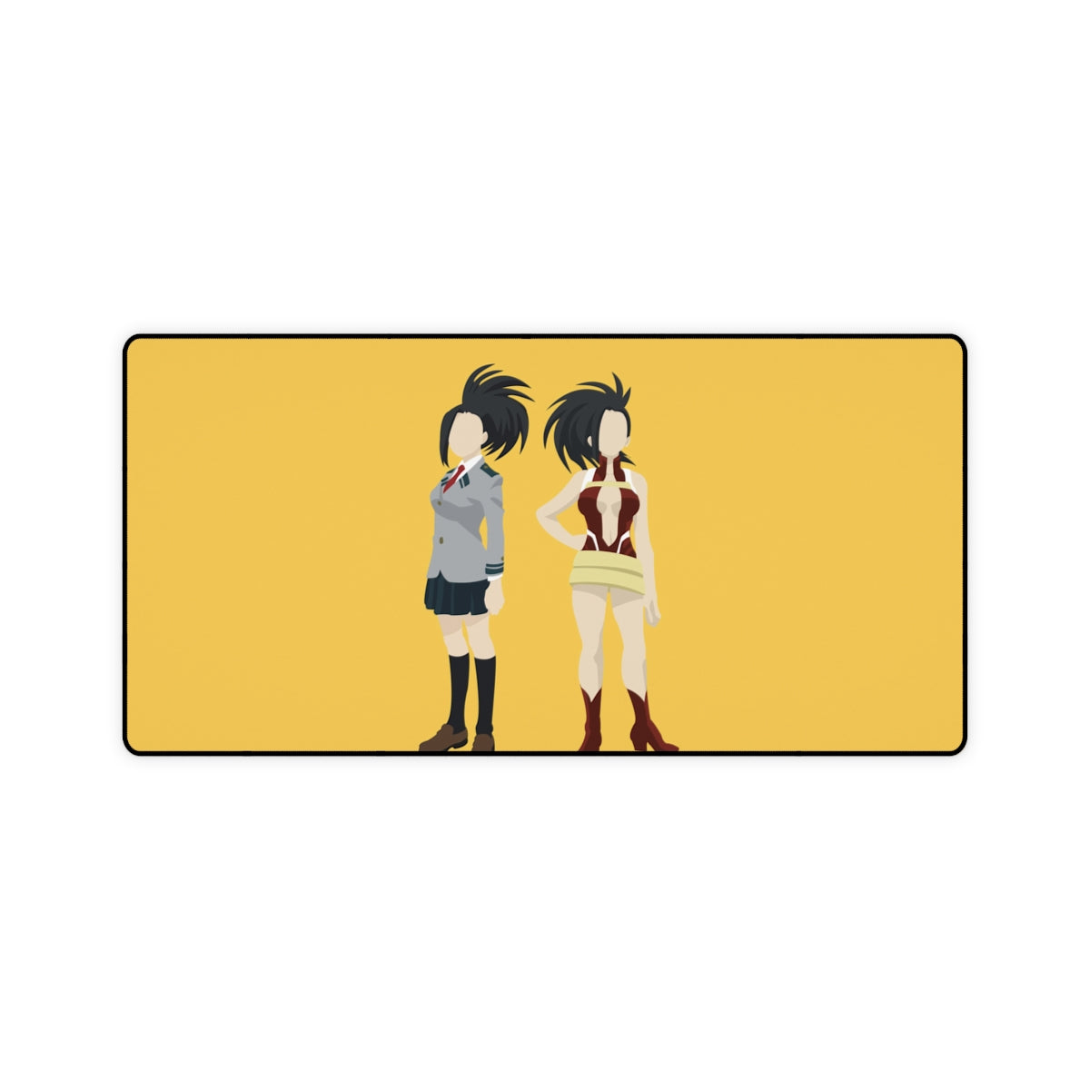 momo yaoyorozu boku no hero academia minimalist v2 Mouse Pad (Desk Mat