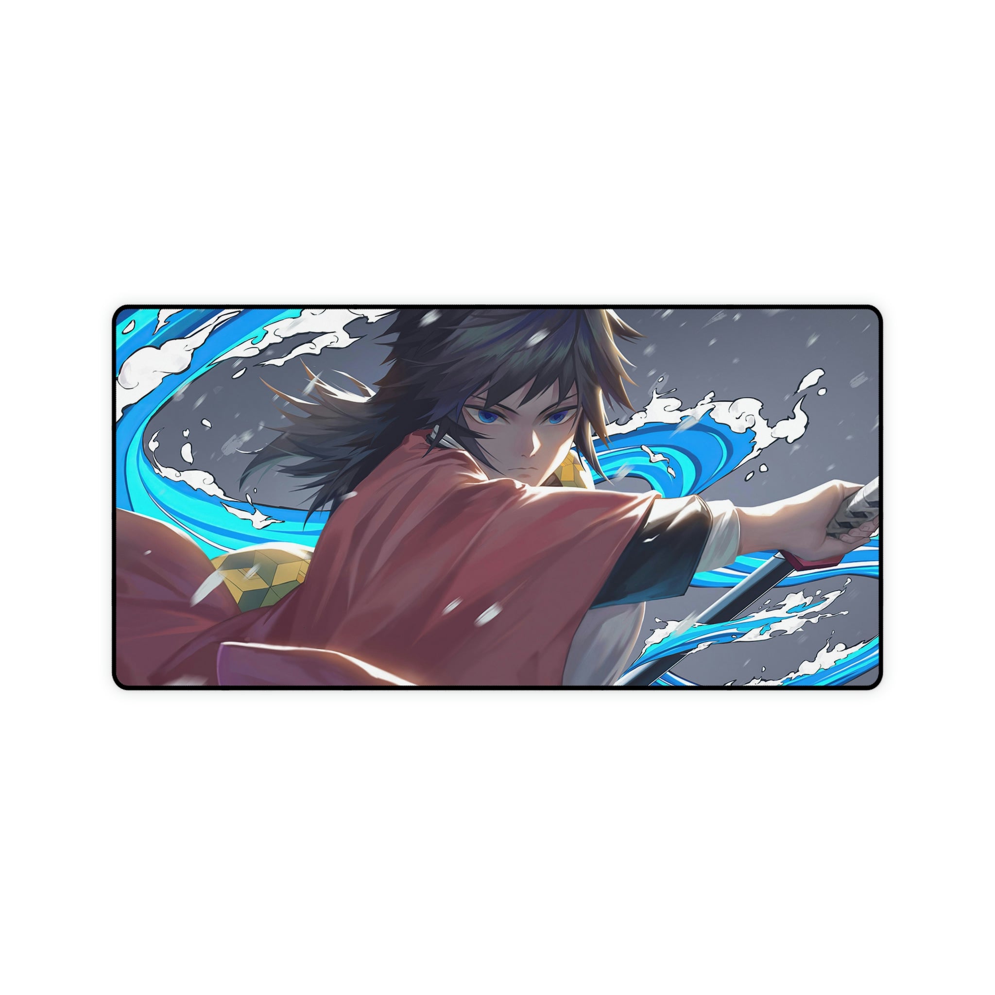 Giyu Tomioka, Water Pillar, Kimetsu no Yaiba, Mouse Pad (Desk Mat ...