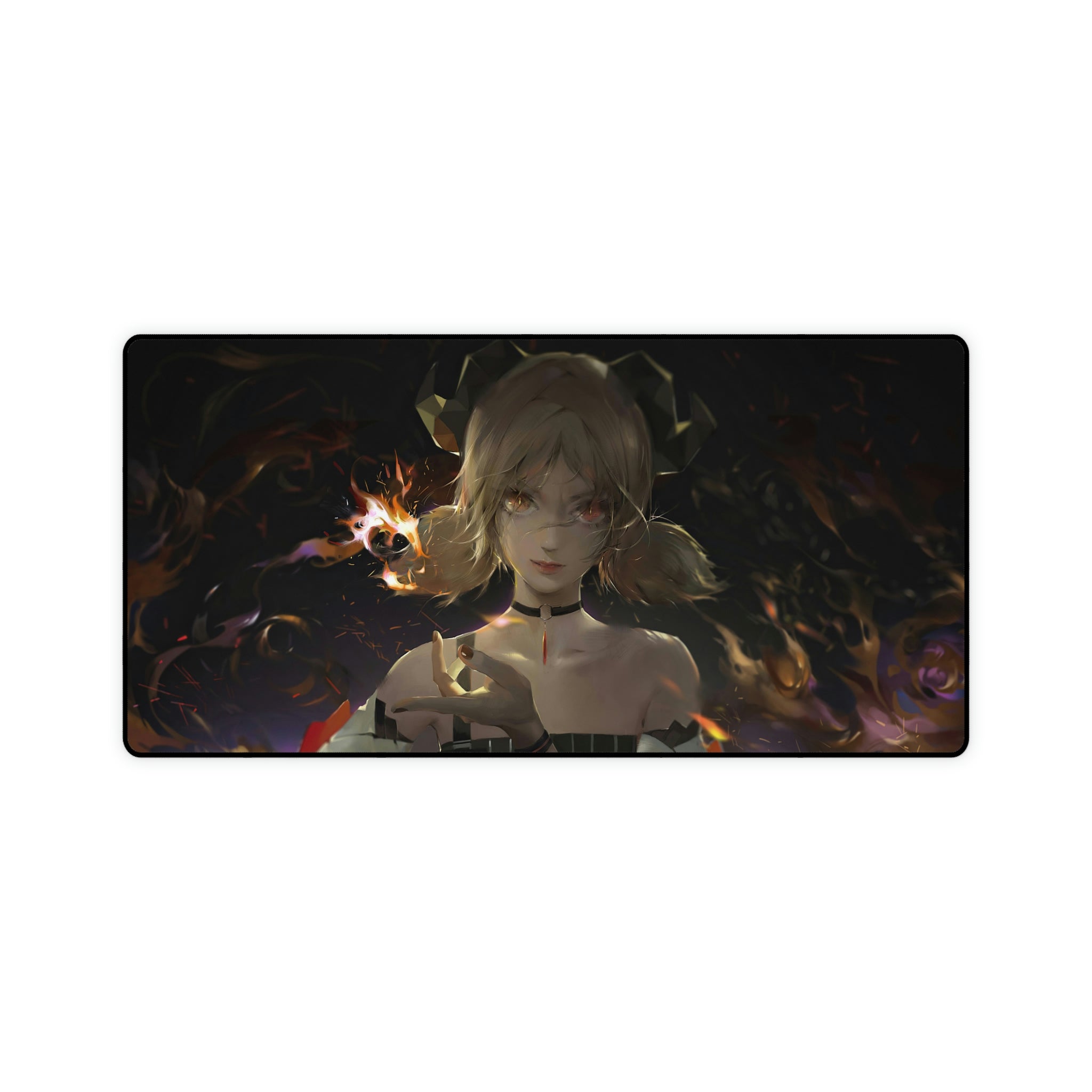 Ifrit, Arknights, Anime, Girl, Mouse Pad (Desk Mat)
