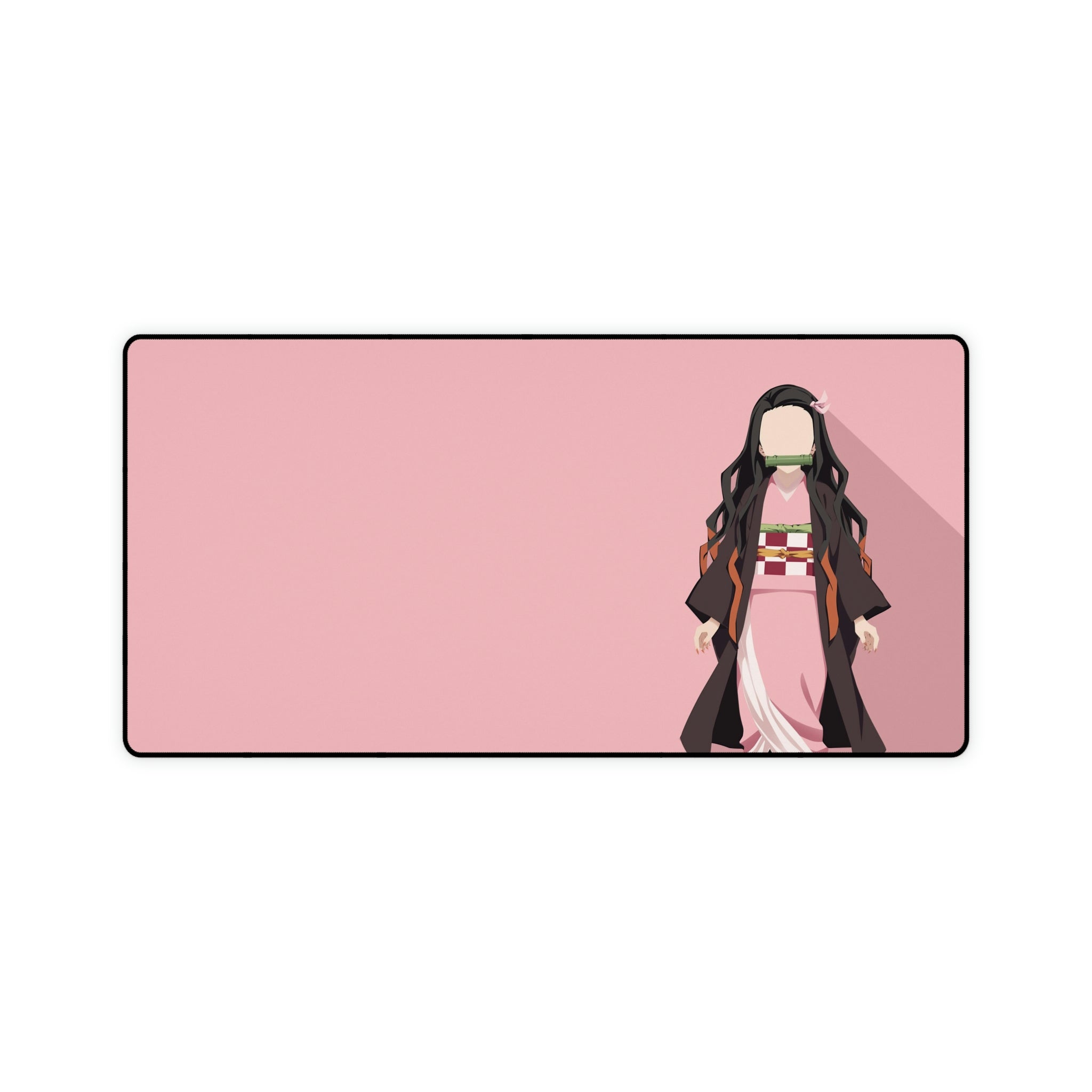 Nezuko, Minimalist, (Kimetsu no Yaiba), Mouse Pad (Desk Mat)