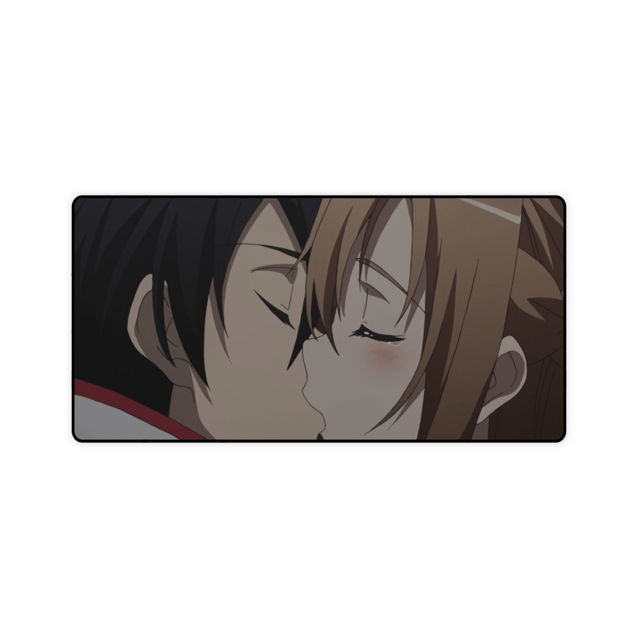 Kirito Kiss Asuna Mouse Pad (Desk Mat)