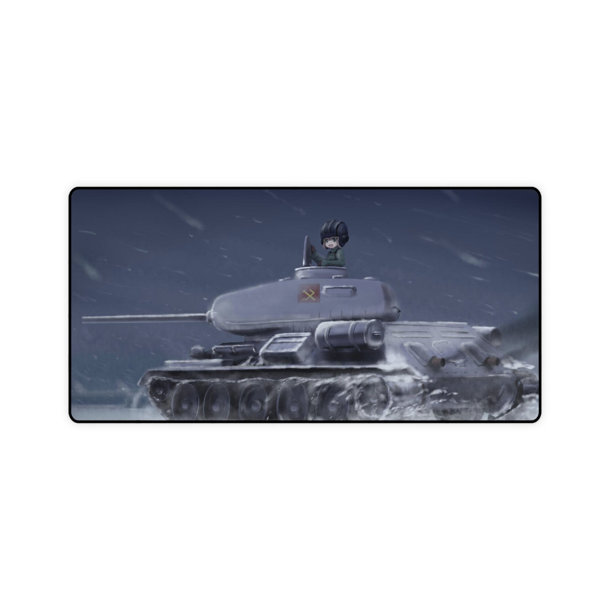Girls und Panzer Mouse Pad (Desk Mat)