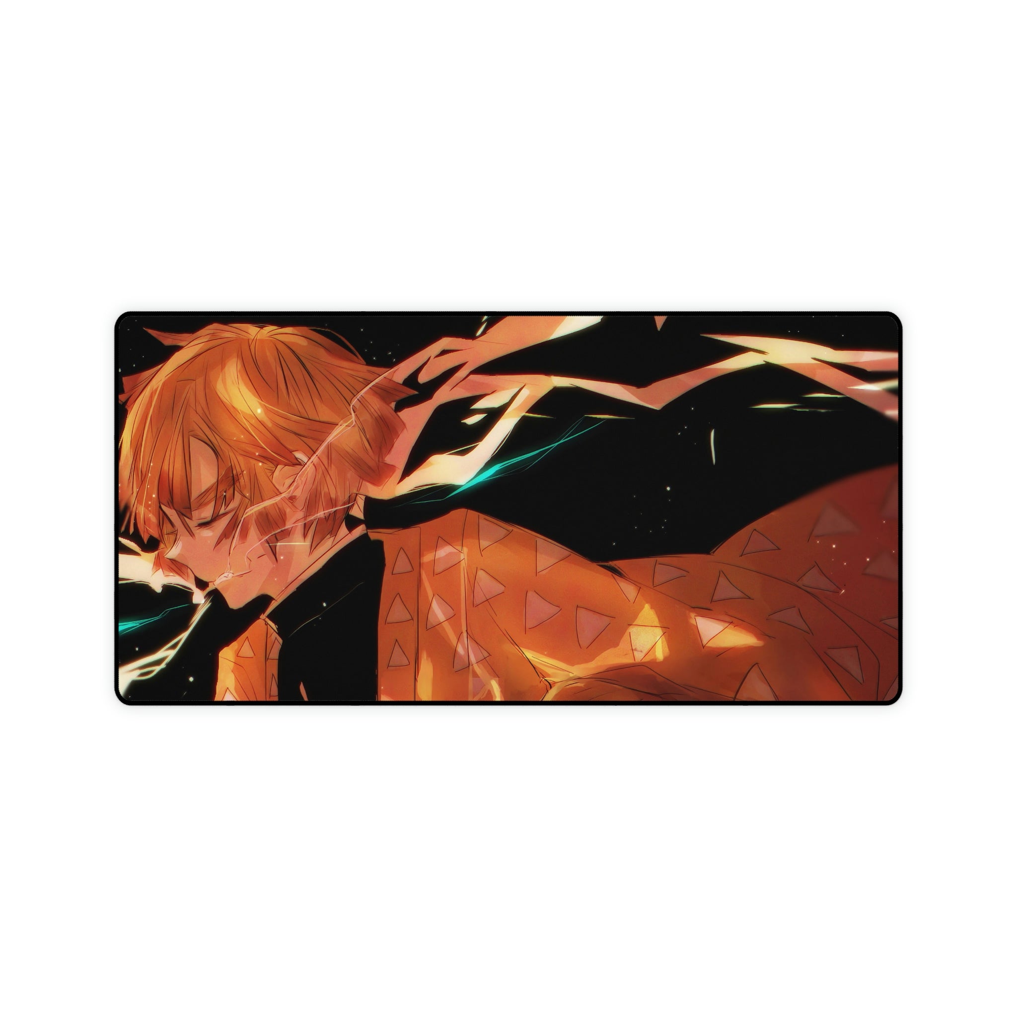 Zenitsu Agatsuma, Kimetsu no Yaiba, Mouse Pad (Desk Mat)