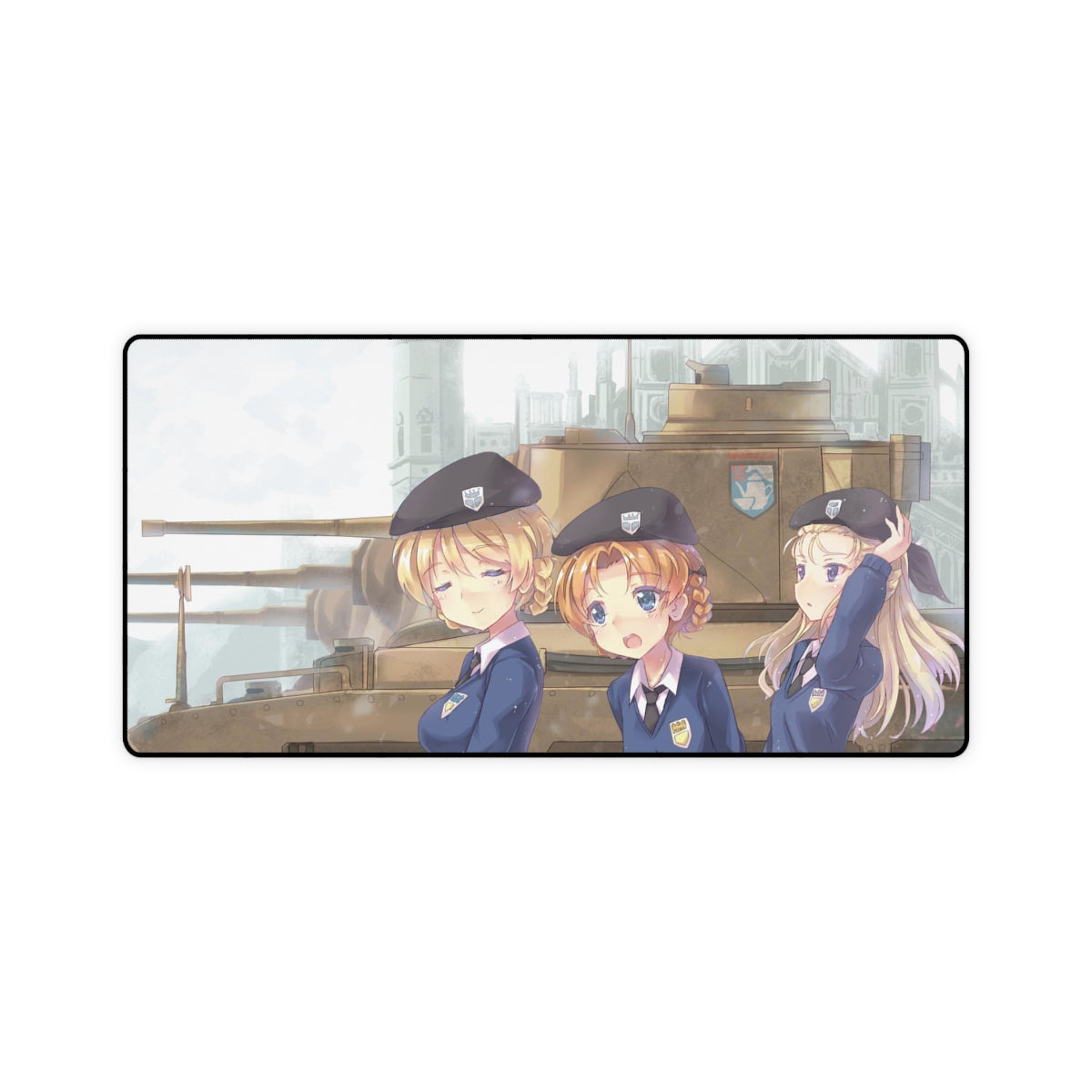 Girls und Panzer Mouse Pad (Desk Mat)