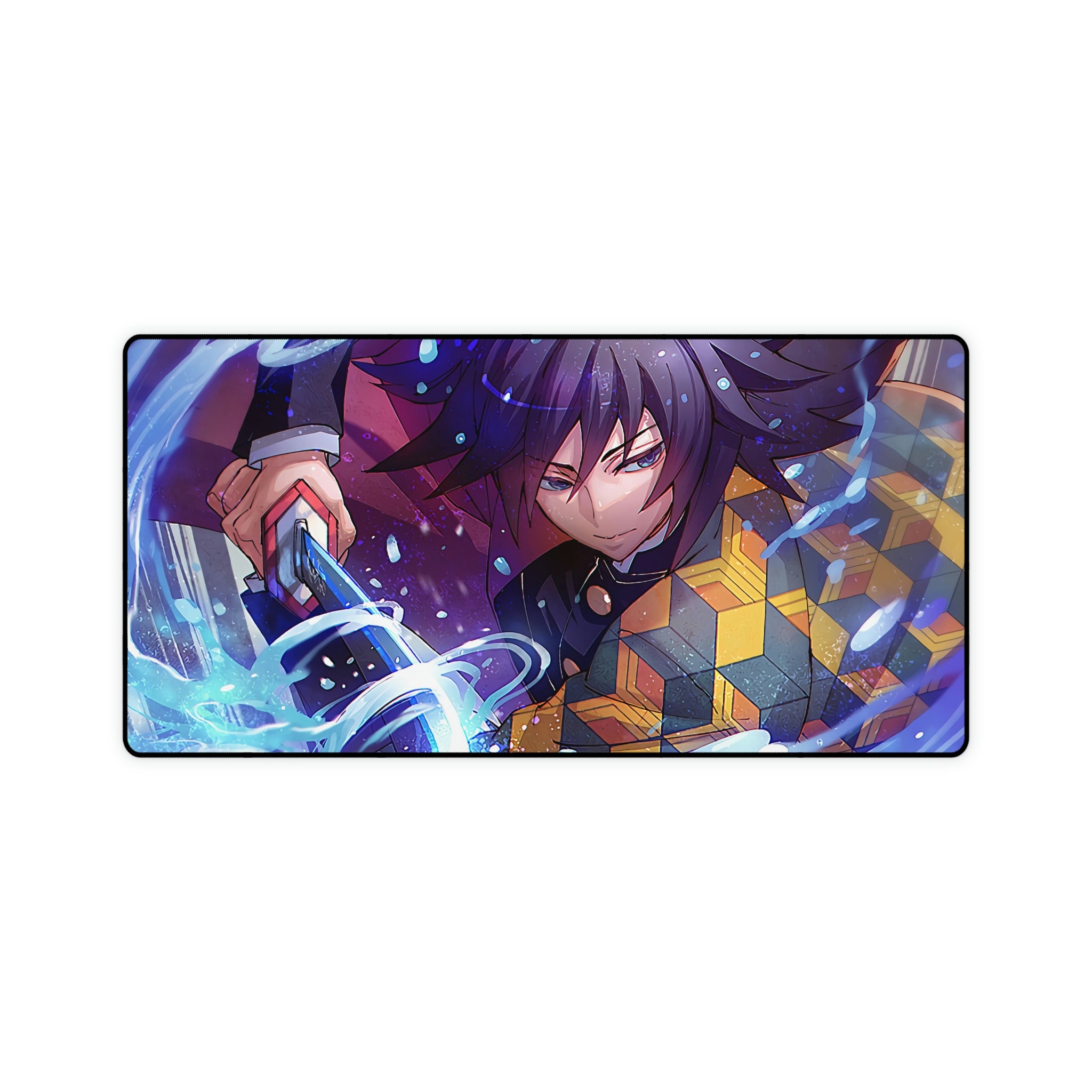 Giyu Tomioka, (Kimetsu no Yaiba), Mouse Pad (Desk Mat)