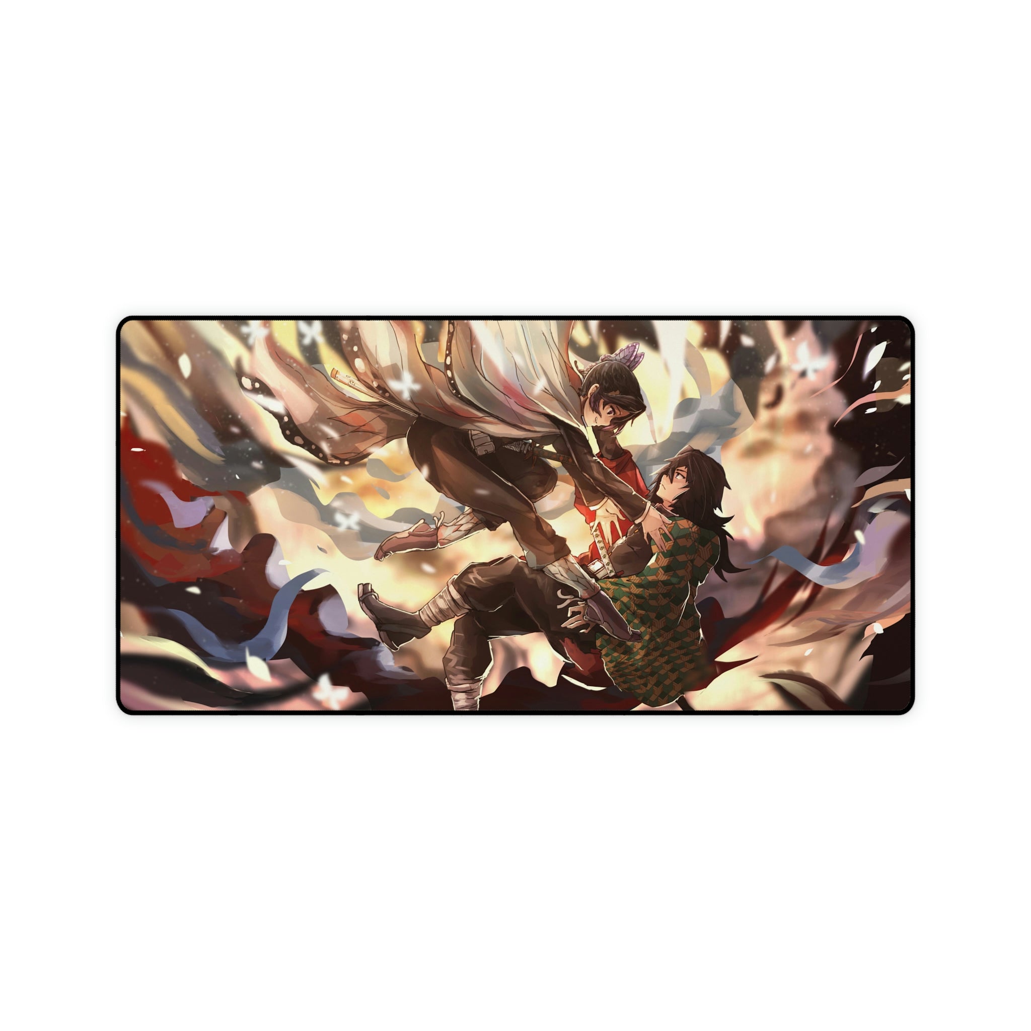 Shinobu Kocho, Giyu, Tomioka, Kimetsu no Yaiba, Mouse Pad (Desk Mat)