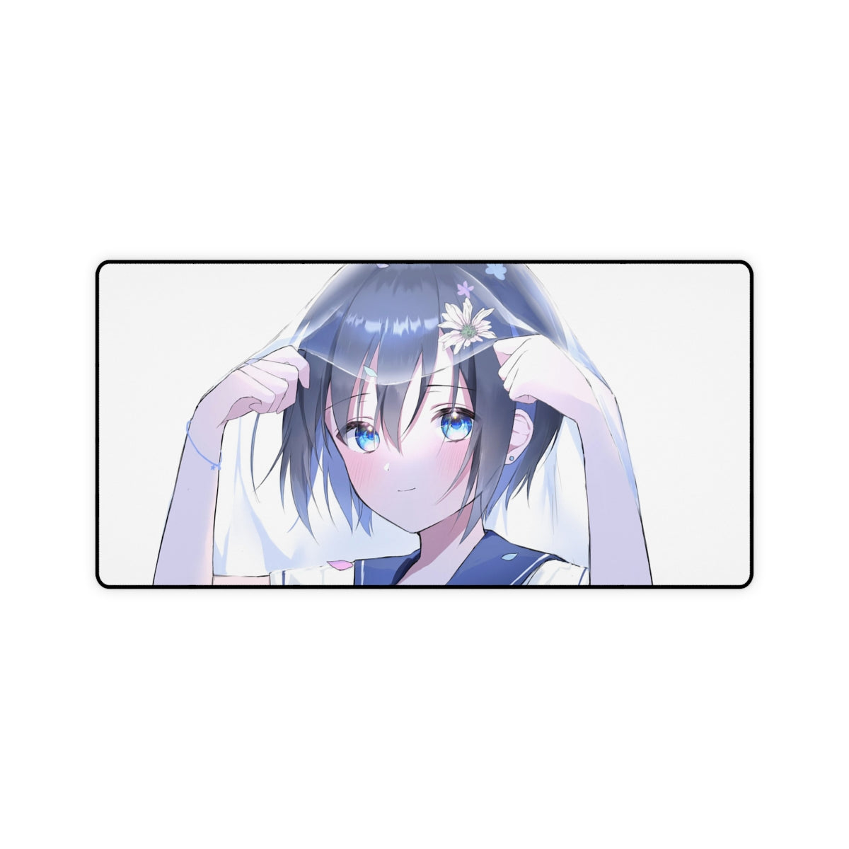 Anime Girl Mouse Pad (Desk Mat)
