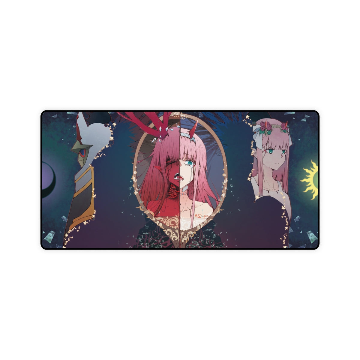 Zero Two Past Mouse Pad (Desk Mat)