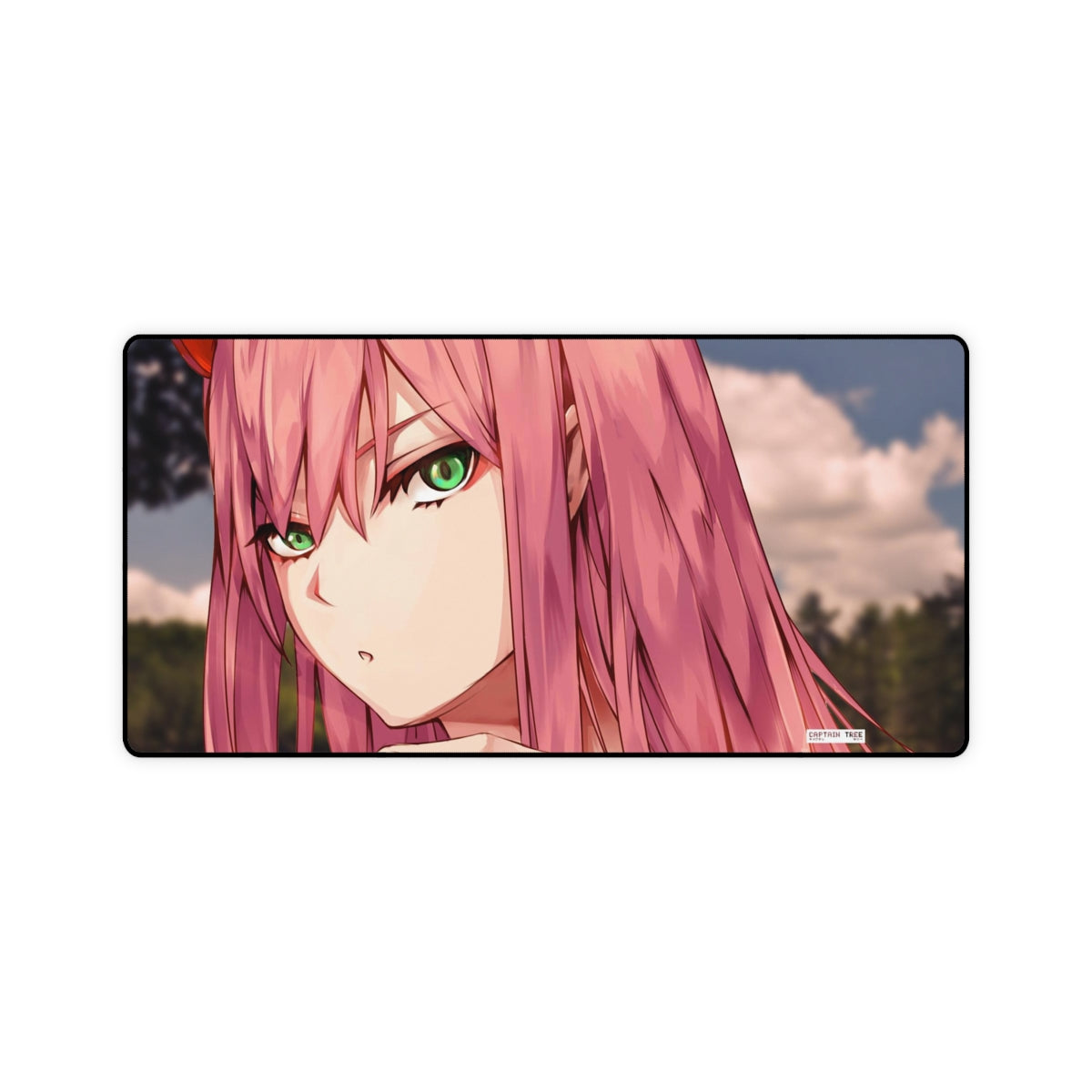 Zero Two Beauty Mouse Pad (Desk Mat)