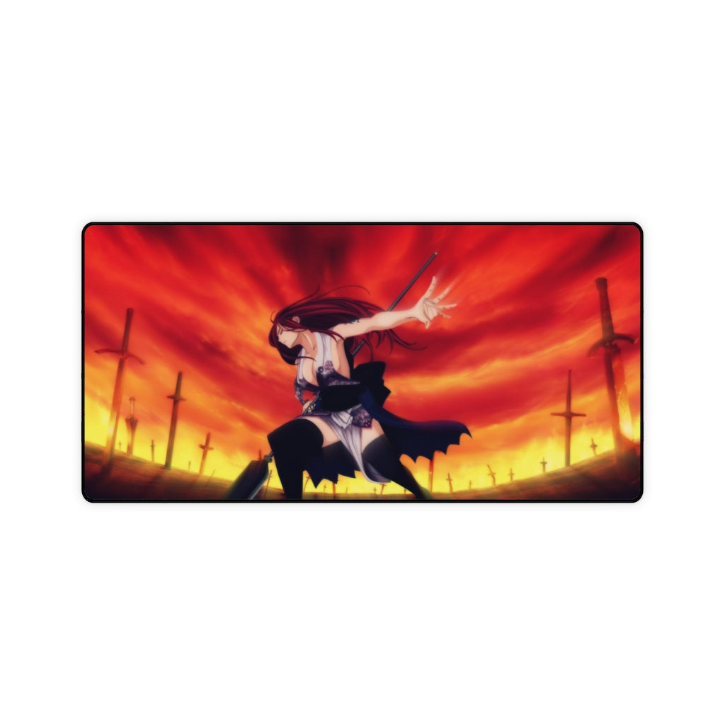 Erza Scarlet - Total destruction Mouse Pad (Desk Mat) – Anime Desk Mat