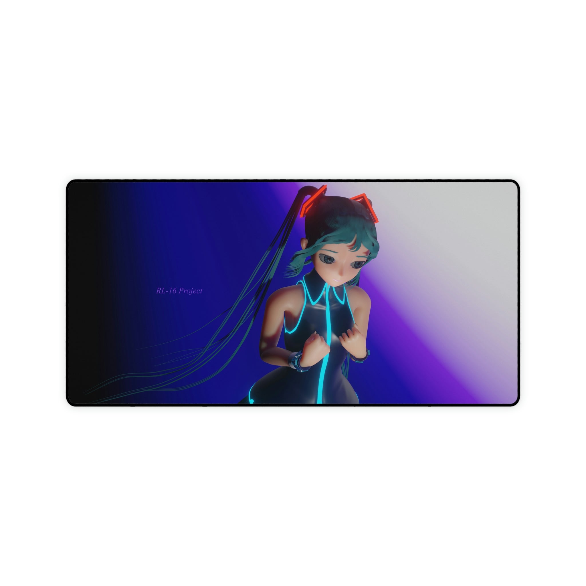 Hatsune Miku Blender Nya Mouse Pad (Desk Mat)
