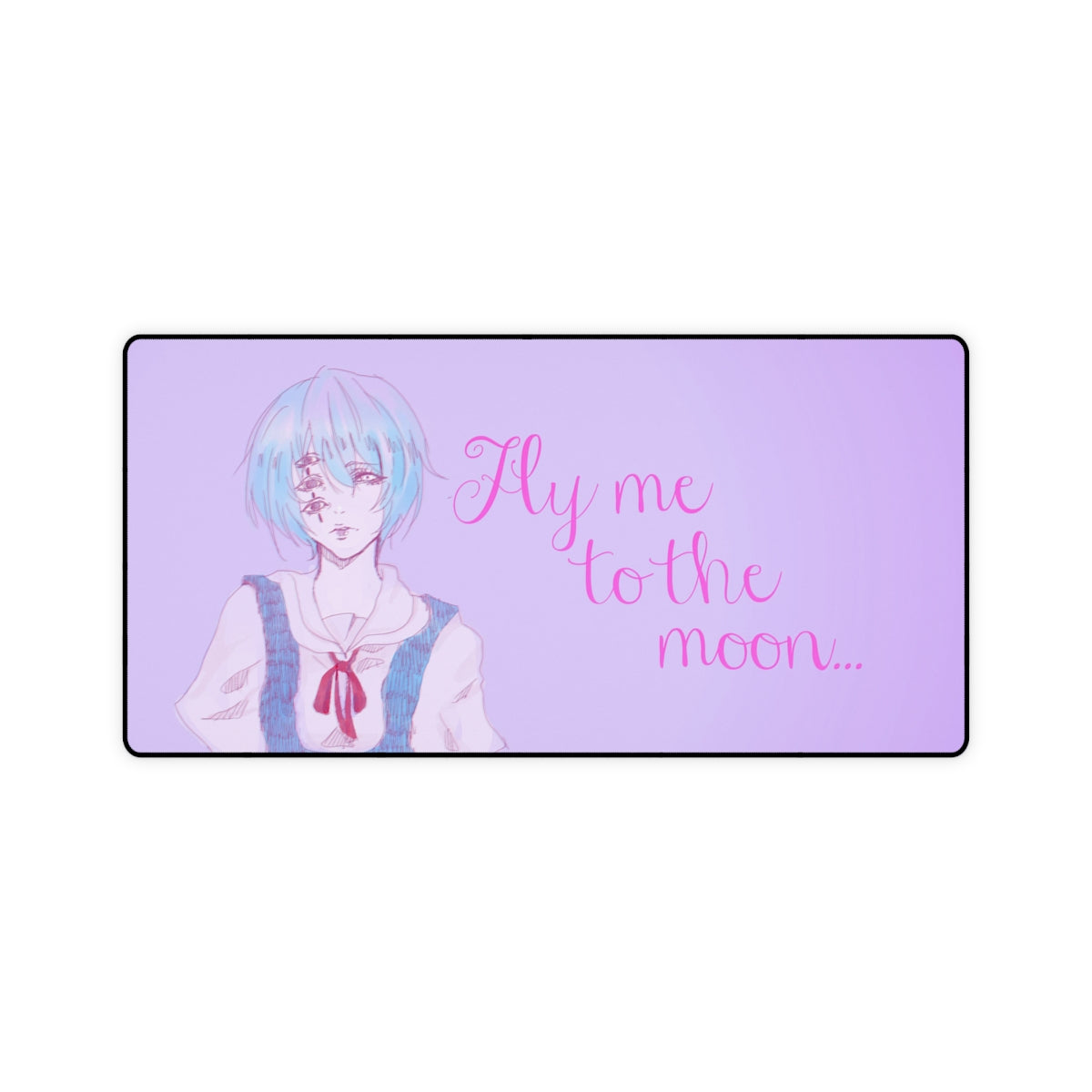 Rei Ayanami Mouse Pad (Desk Mat)