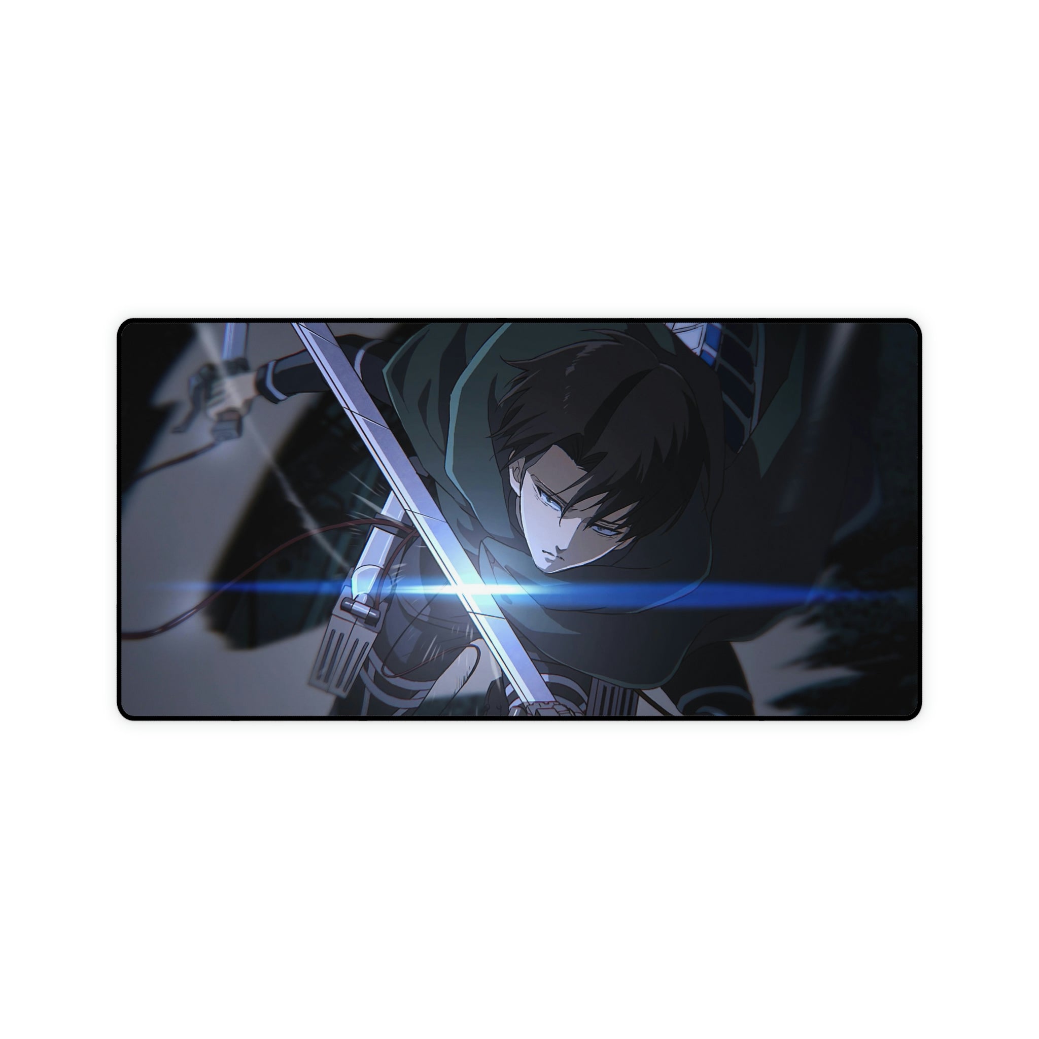 levi ackerman Attack on Titan Mouse Pad (Desk Mat)