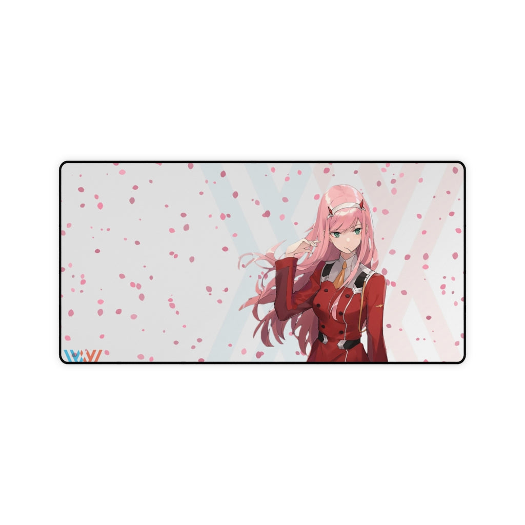 Zero Two Blossoms World Mouse Pad (Desk Mat)