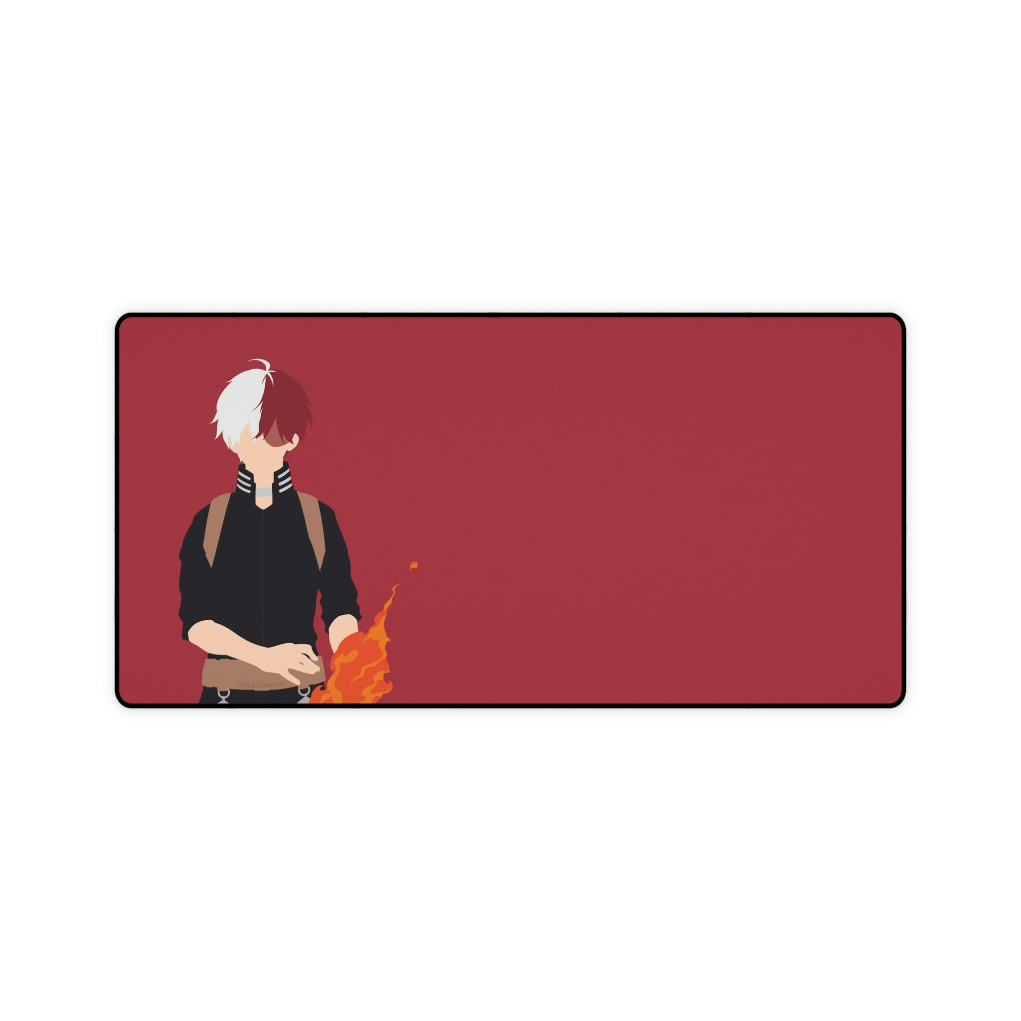 Shoto Todoroki, [My Hero Academia], Fire, Minimalist, Mouse Pad (Desk