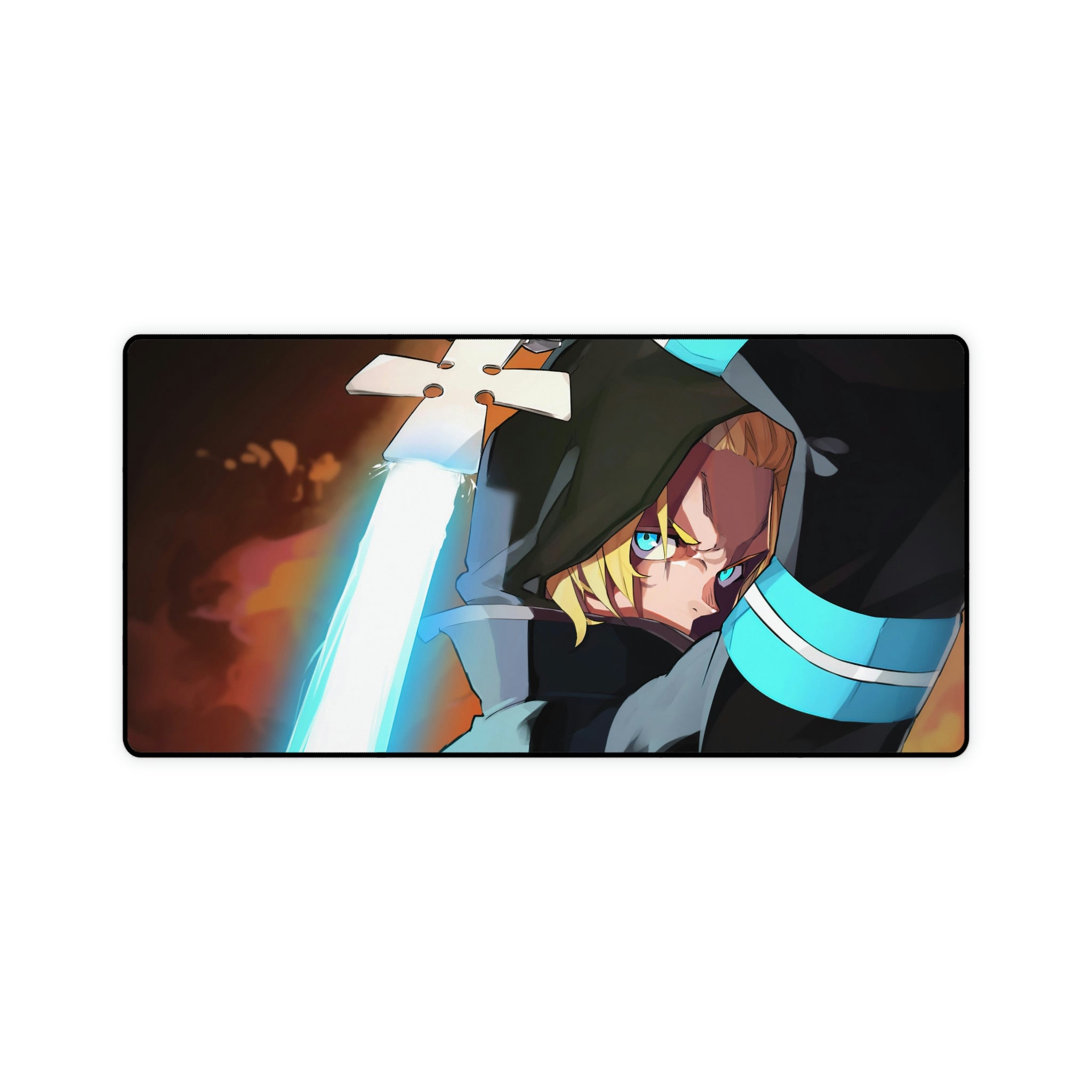 Fire Force, Arthur Boyle, Sword, Mouse Pad (Desk Mat)