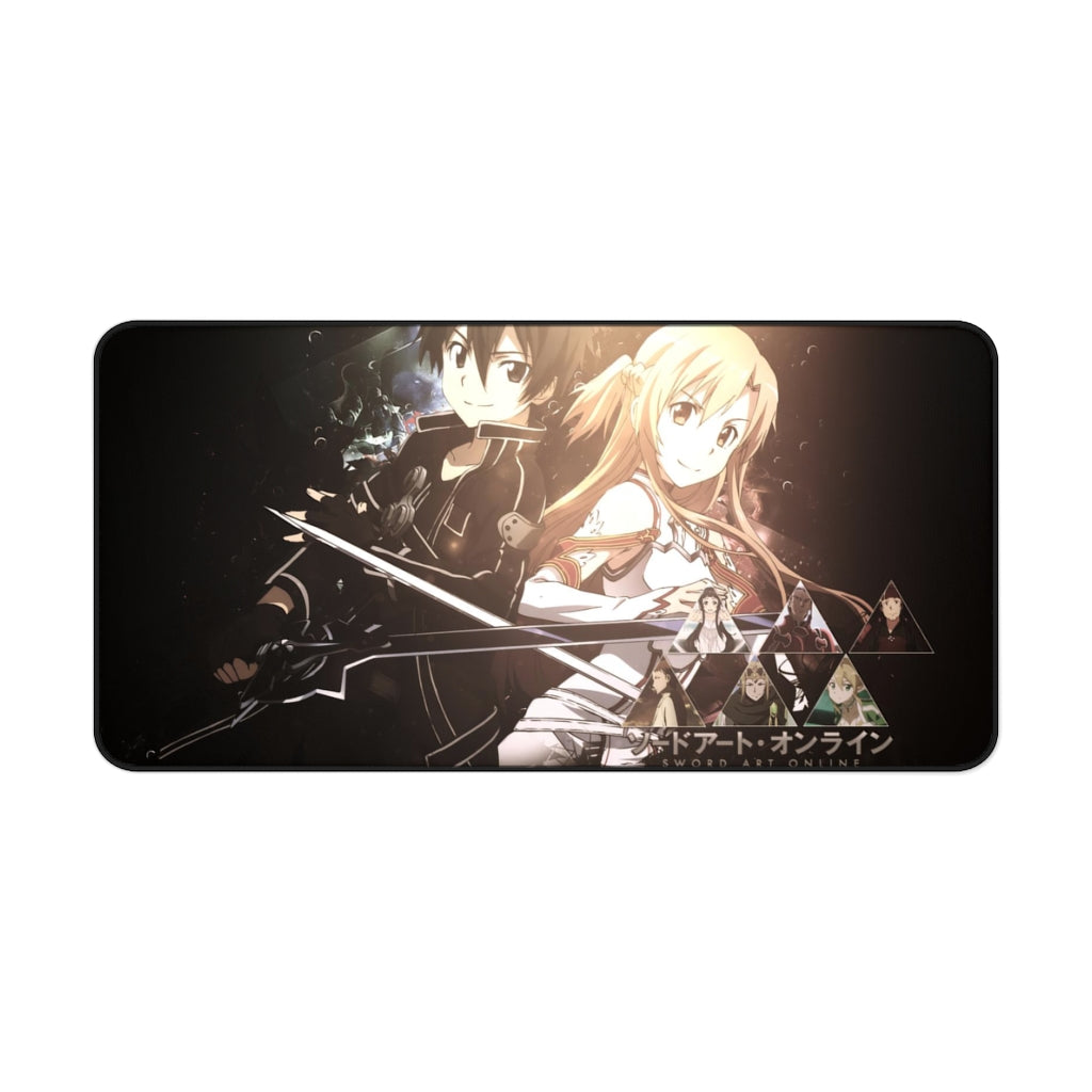 Asuna and Kirito (Sword Art Online) Mouse Pad (Desk Mat)
