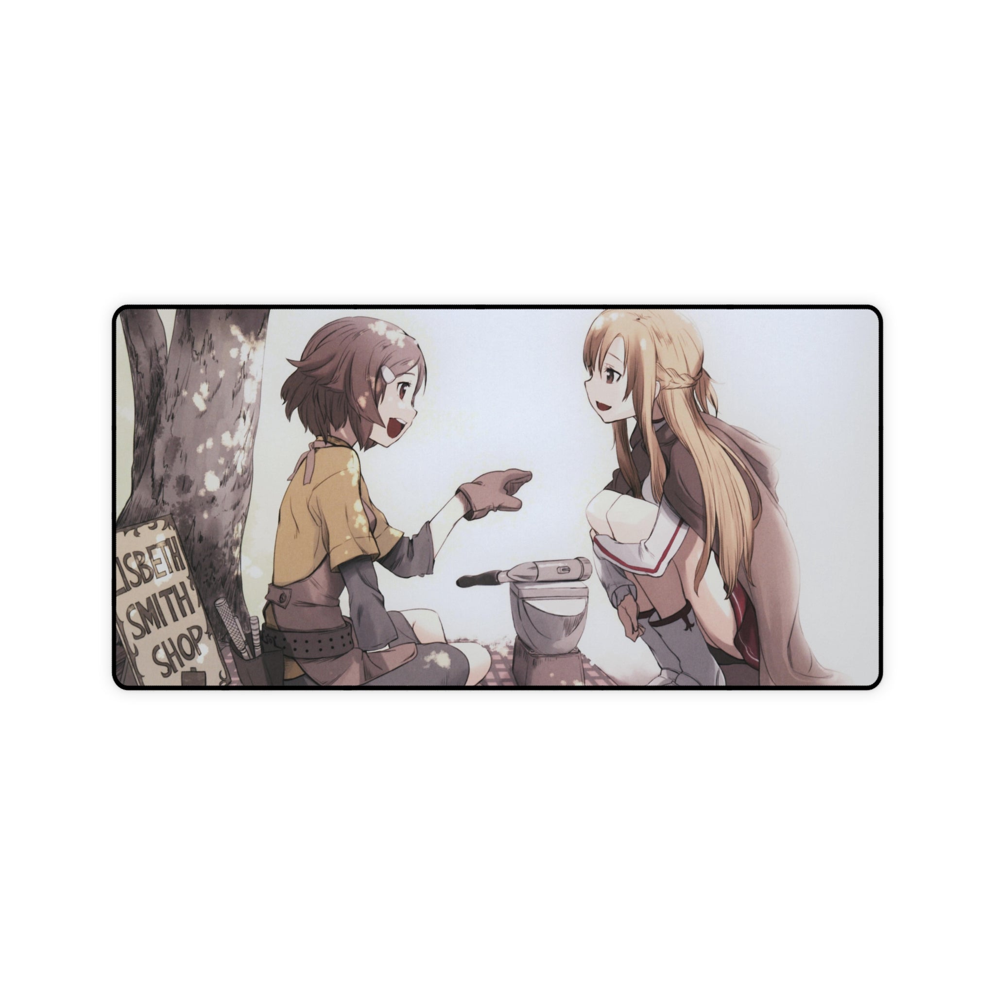 Asuna and Lisbeth Mouse Pad (Desk Mat) – Anime Desk Mat