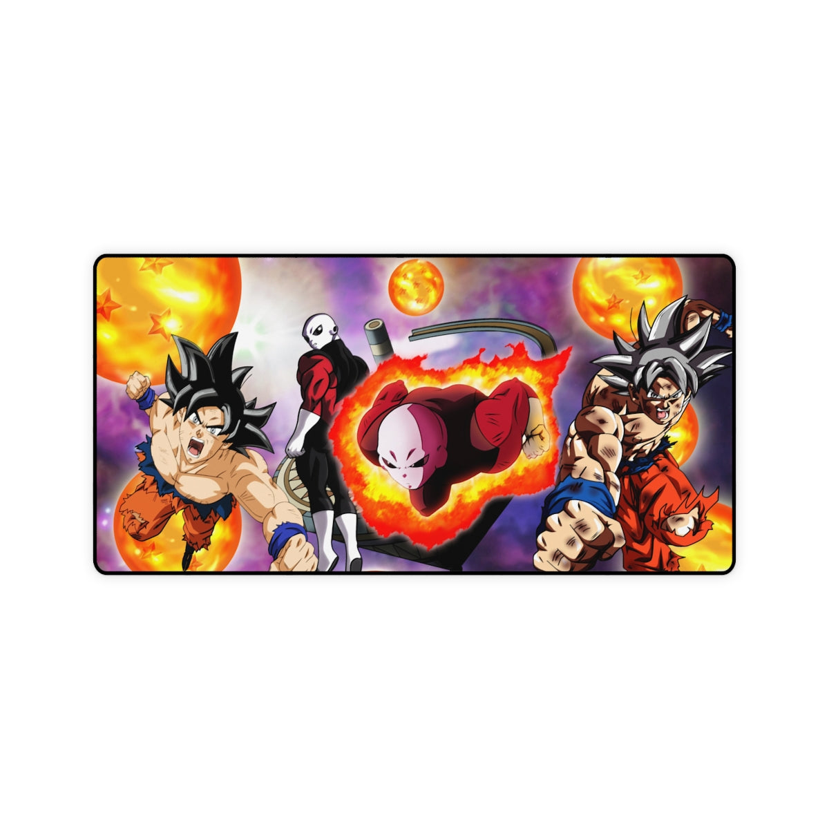 Goku Mastered Ultra Instinct And Jiren Mouse Pad (Desk Mat)