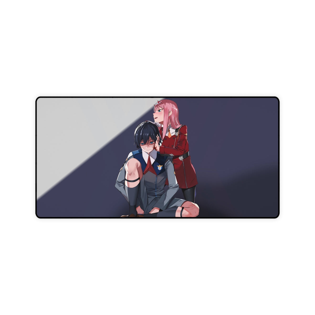 Zero Two and Hiro Mouse Pad (Desk Mat)