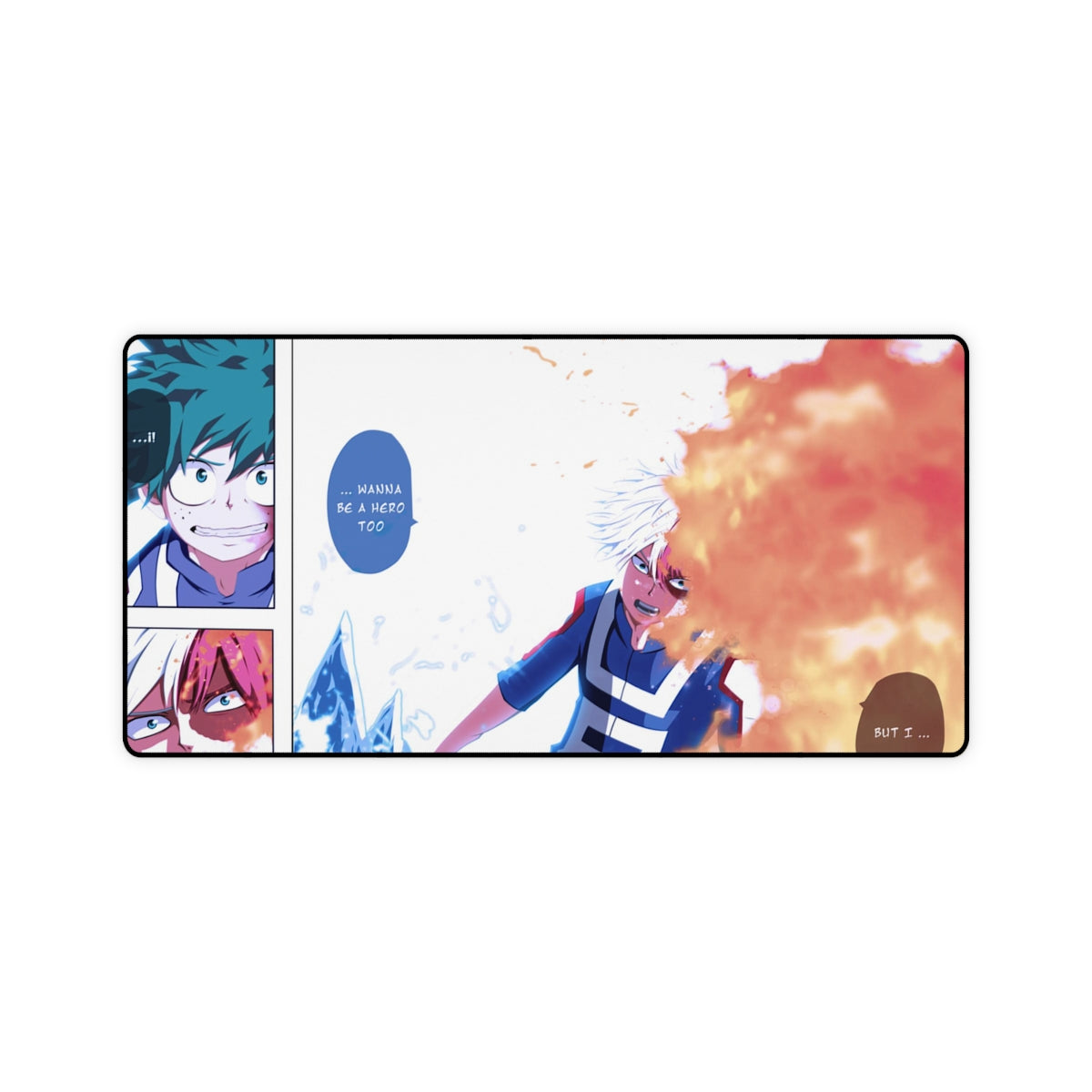 Shoto Todoroki - The Origin Mouse Pad (Desk Mat)