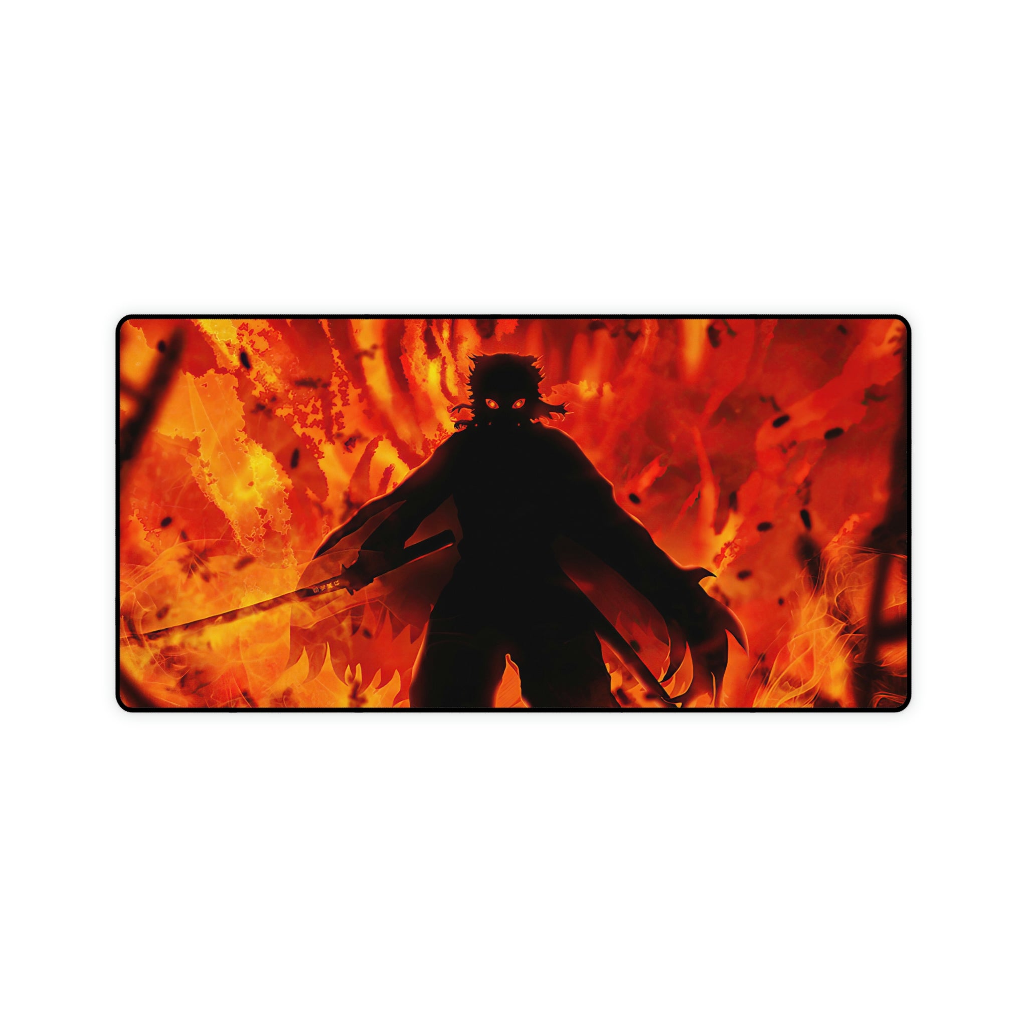 Kyojuro Rengoku, Kimetsu no Yaiba, Mouse Pad (Desk Mat)