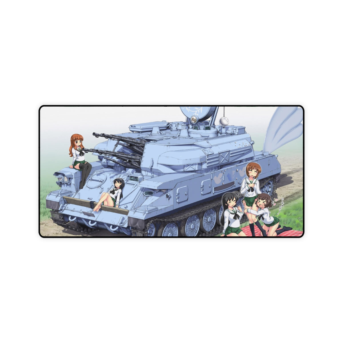 Girls und Panzer Mouse Pad (Desk Mat)
