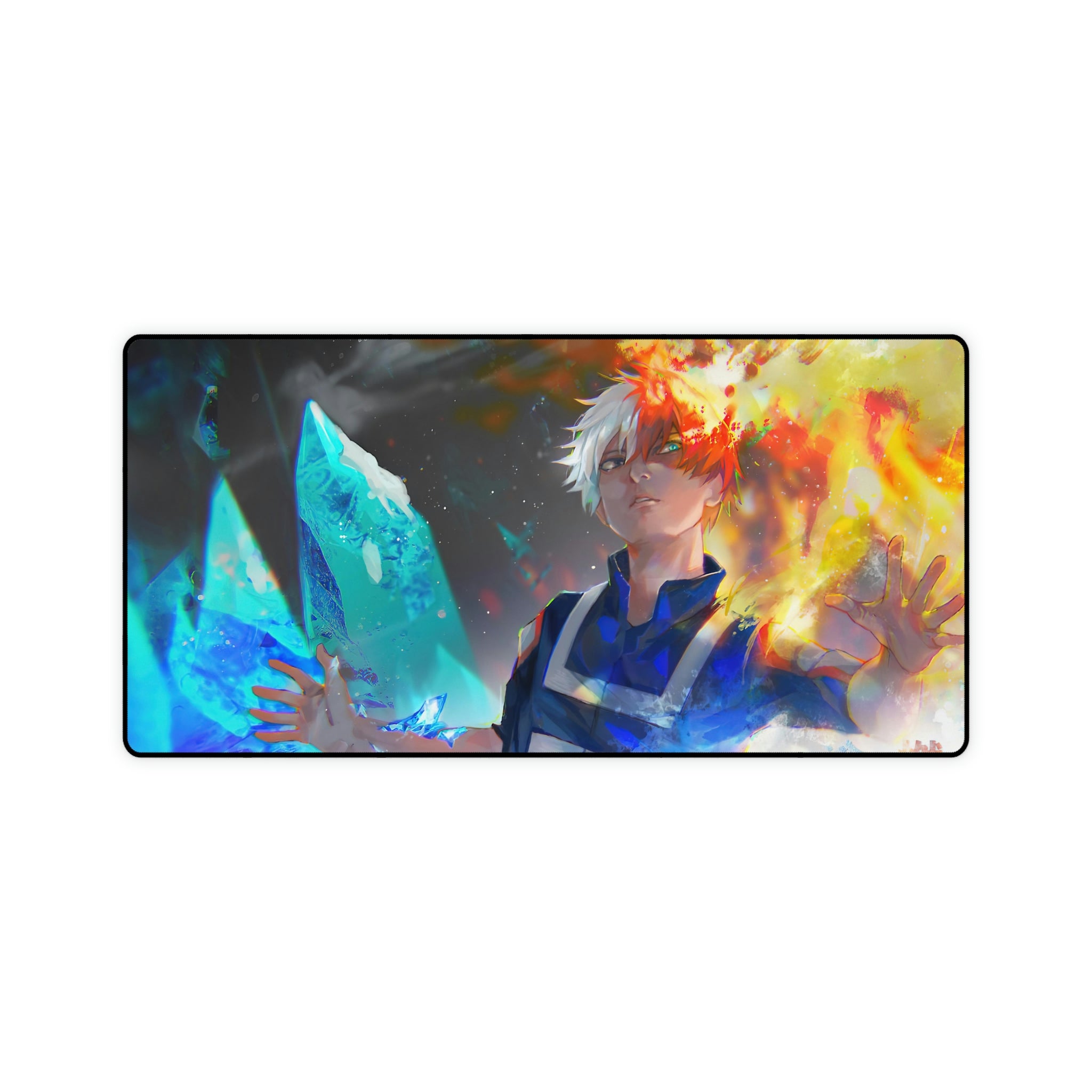 Shoto Todoroki MHA My Hero Mouse Pad (Desk Mat)
