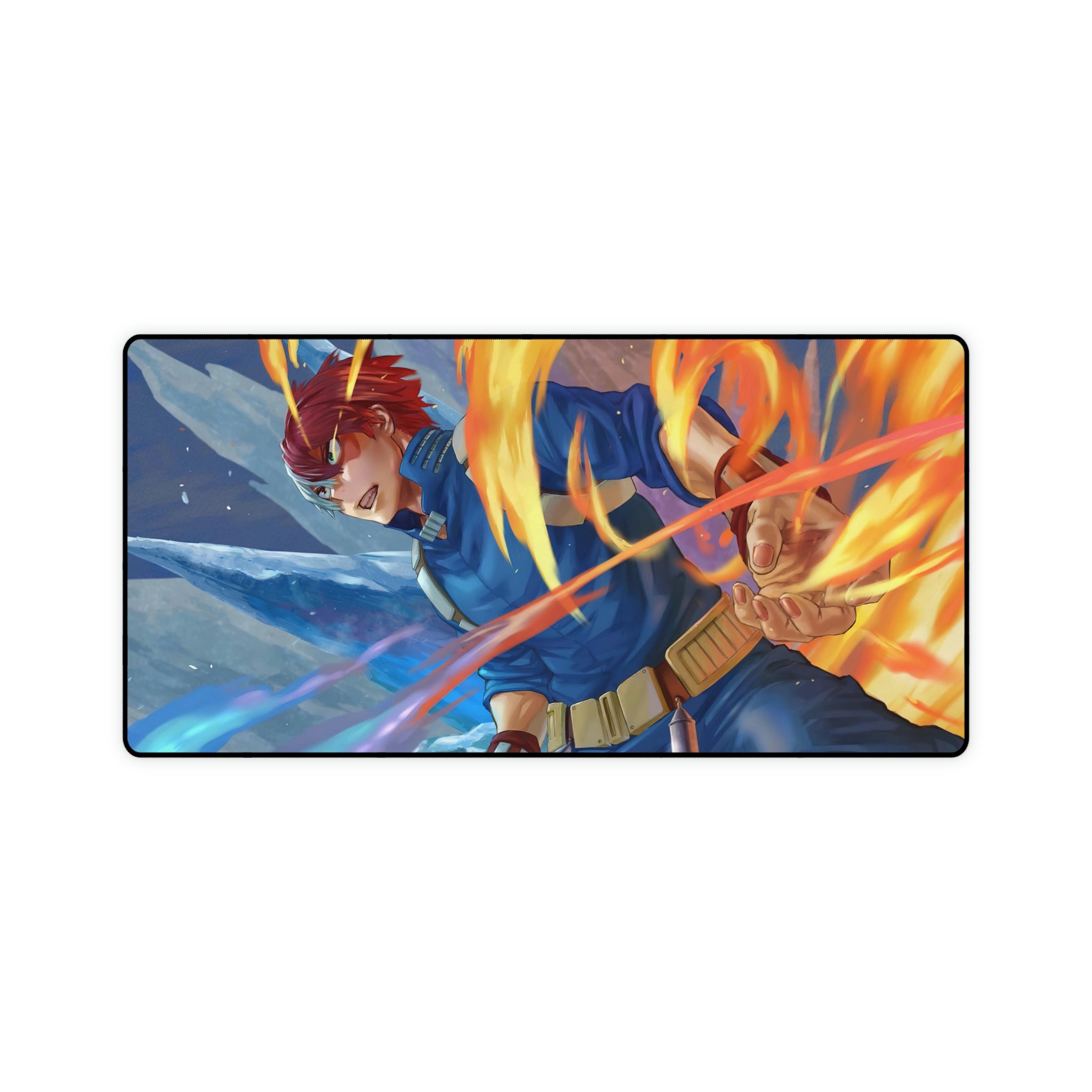 Shoto Todoroki MHA My Hero Mouse Pad (Desk Mat)