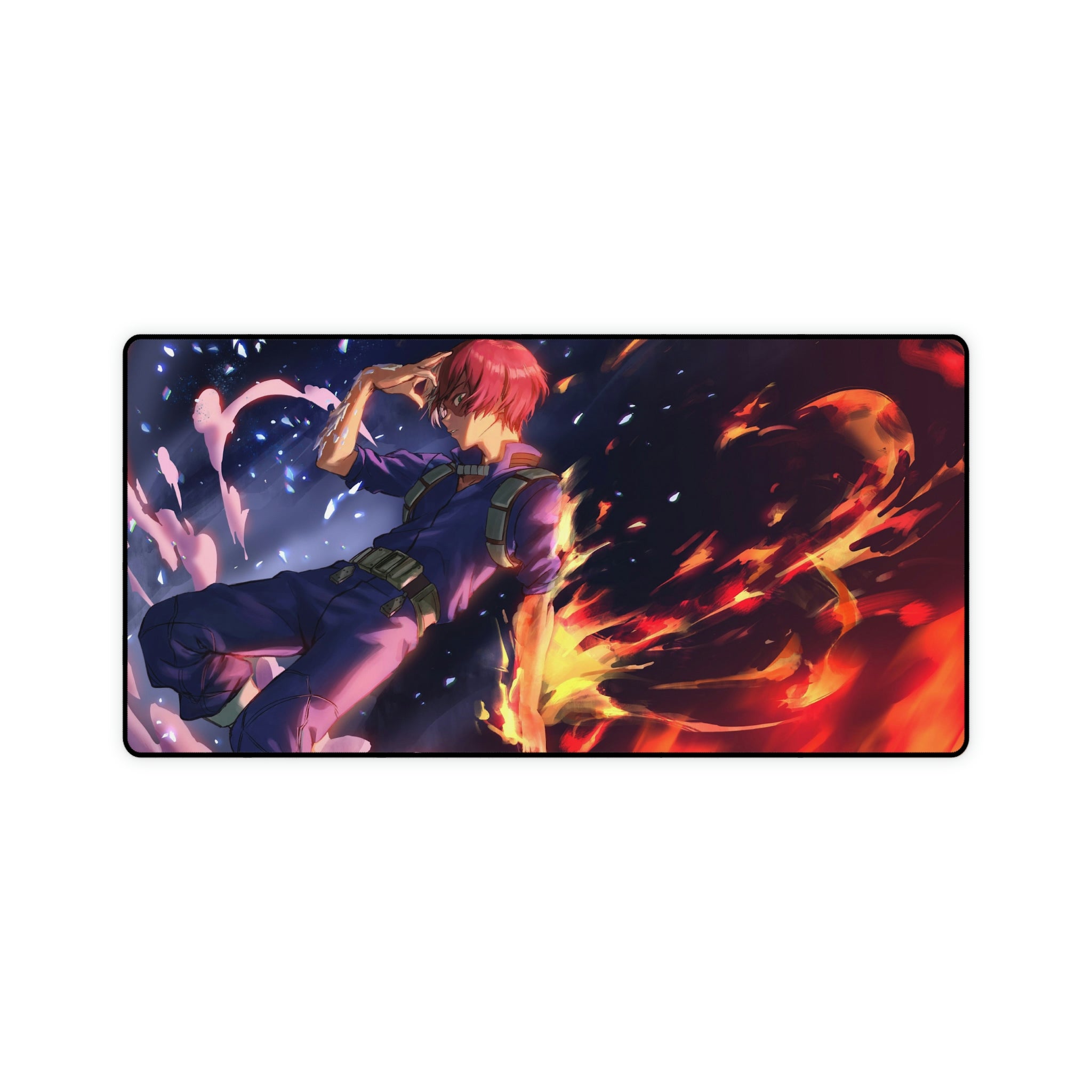 Shoto Todoroki, Fire, [My Hero Academia], Mouse Pad (Desk Mat)
