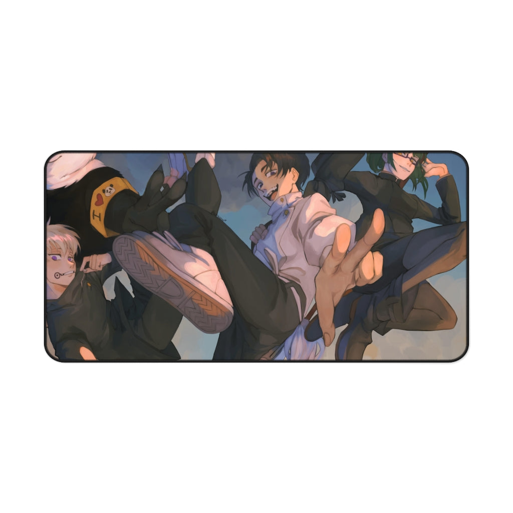Yuta Okkotsu, Maki Zenin, Panda and Toge Inumaki Mouse Pad (Desk Mat)