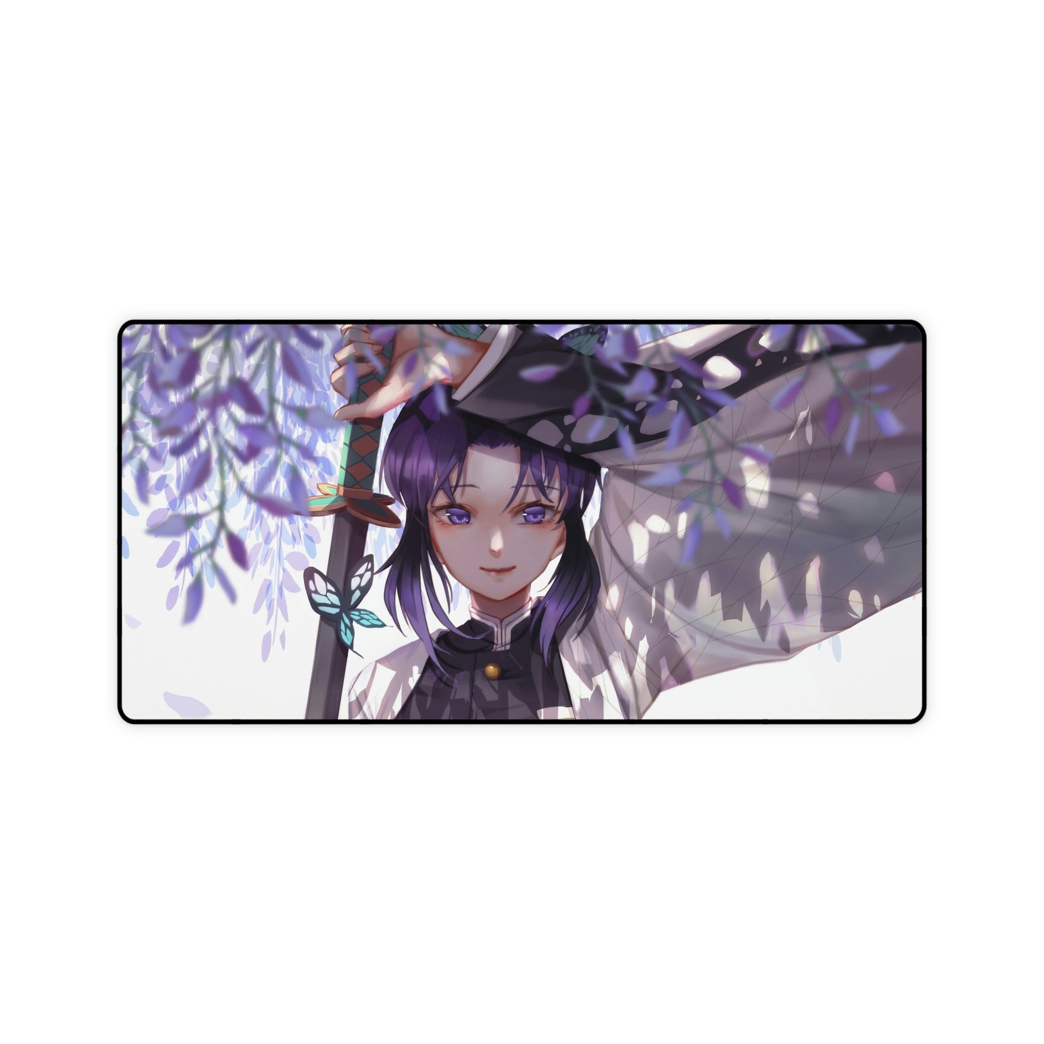 Shinobu Kocho, Katana, (Kimetsu no Yaiba), Mouse Pad (Desk Mat)