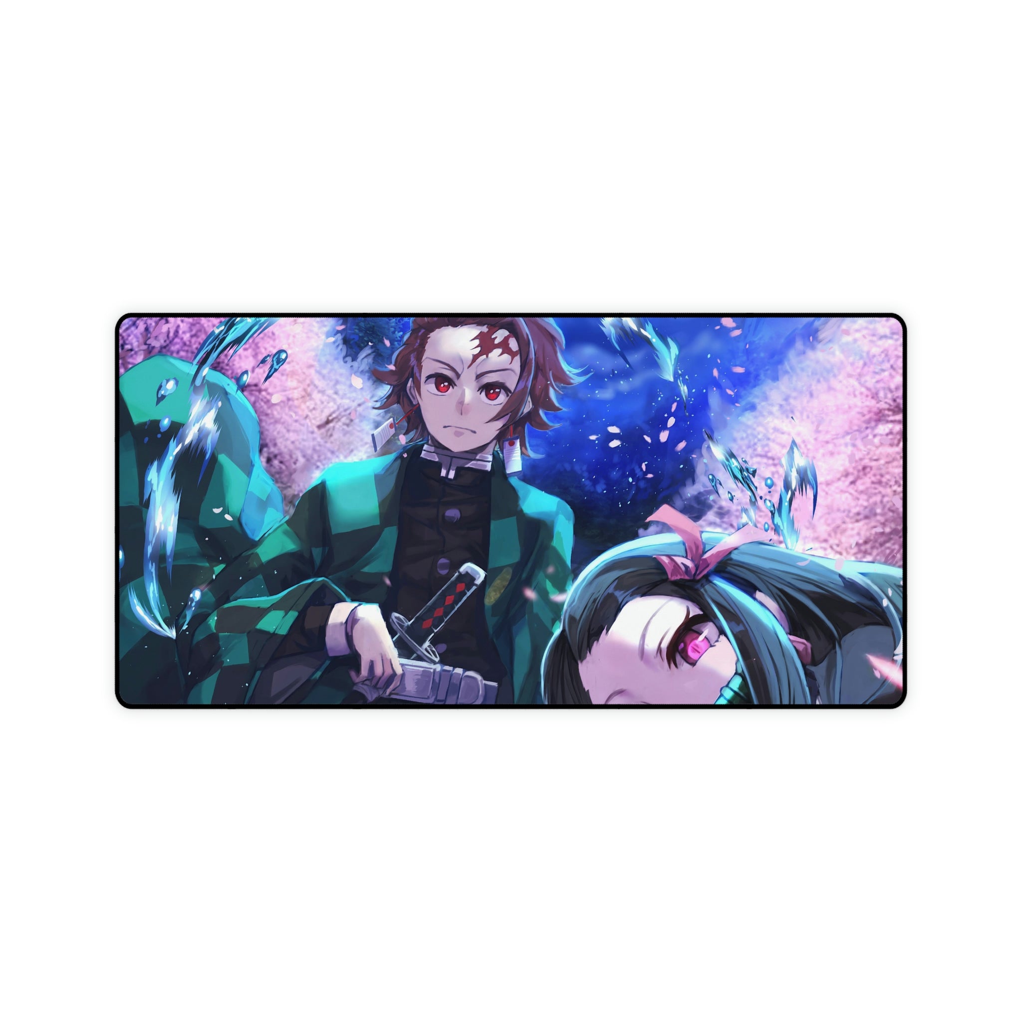 Tanjiro, Nezuko, Kimetsu no Yaiba, Mouse Pad (Desk Mat)