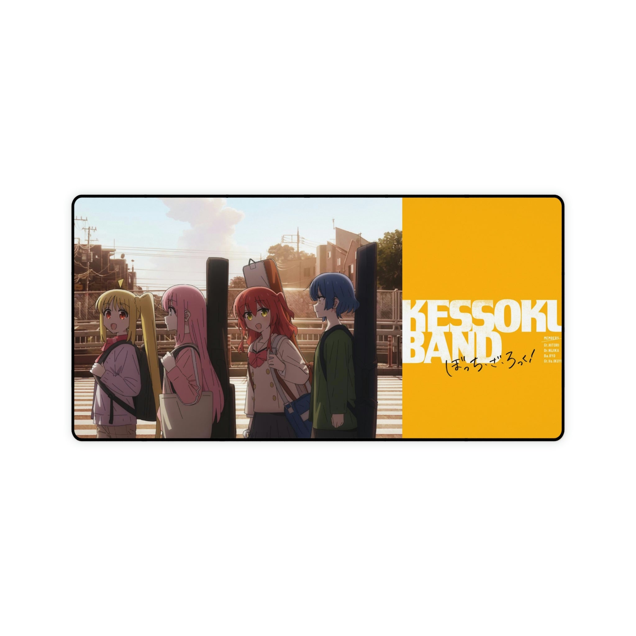 Kessoku Band | Bocchi the Rock! Mouse Pad (Desk Mat)