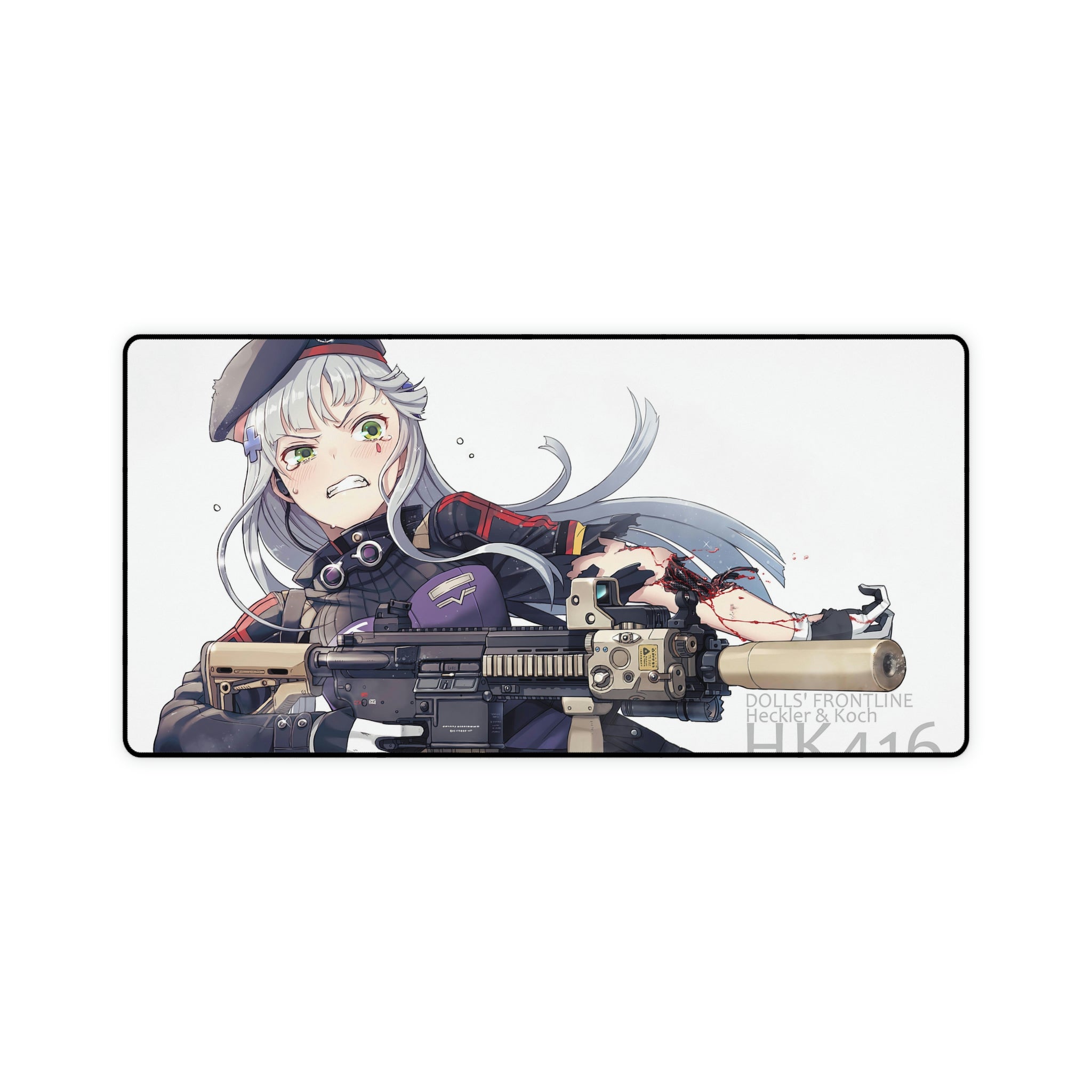 Anime, Girls Frontline, HK416, Rifle, Mouse Pad (Desk Mat)
