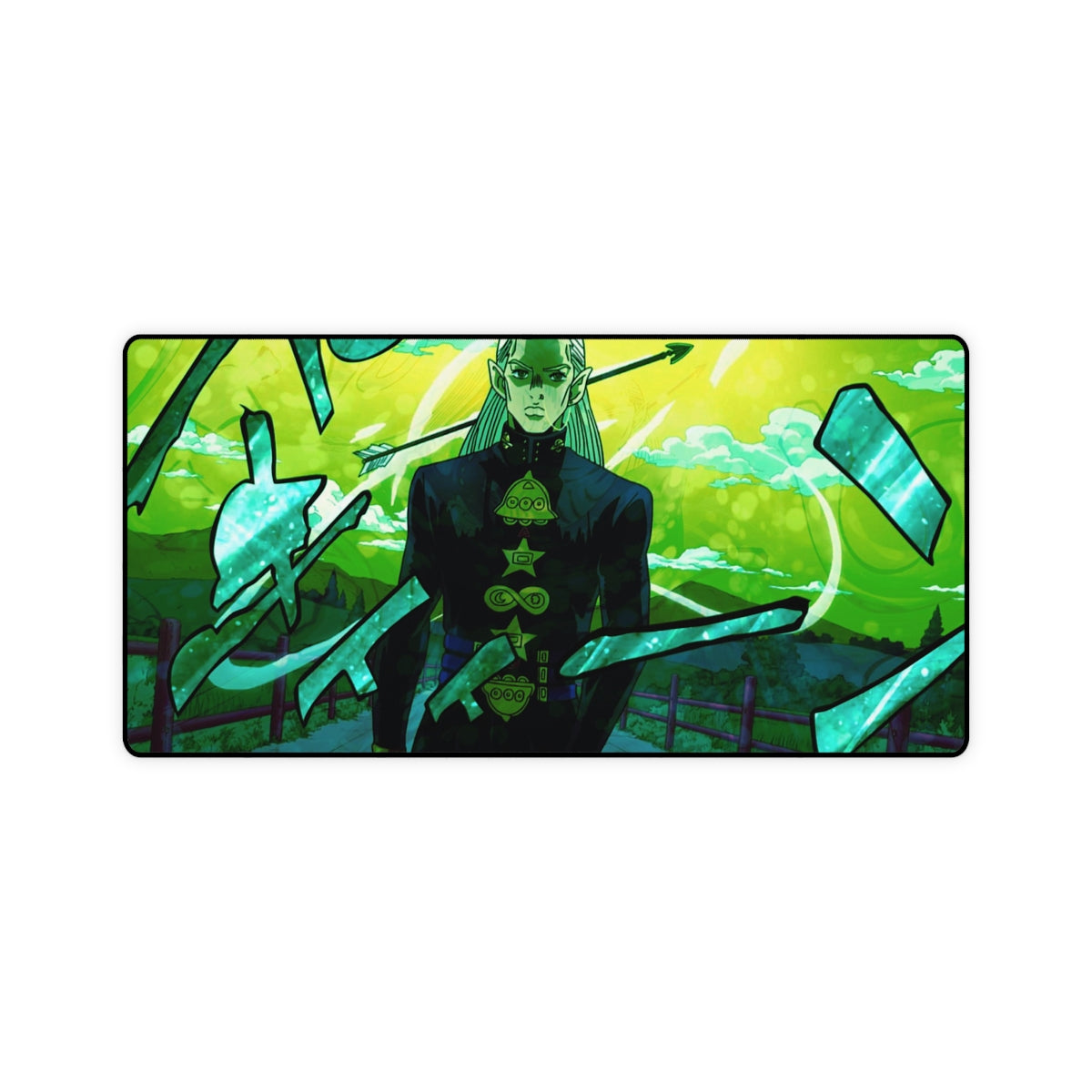 Anime Jojo's Bizarre Adventure Mouse Pad (Desk Mat)