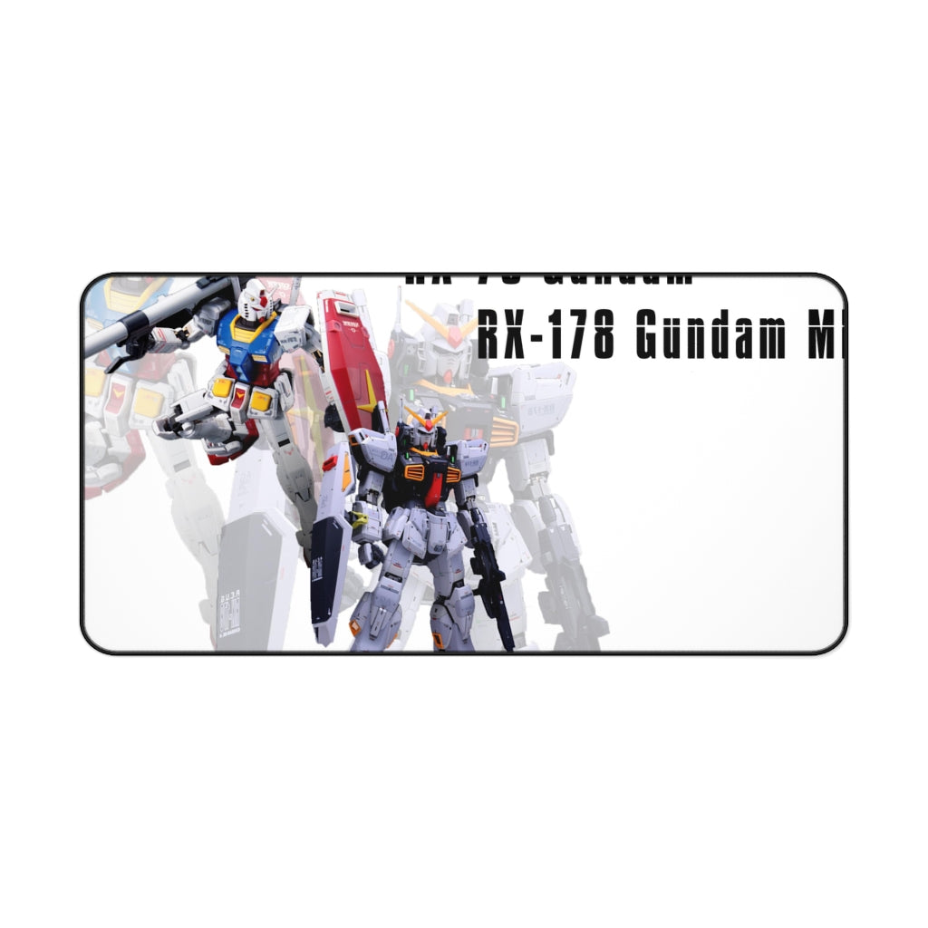 RX-78 Gundam and RX-178 Gundam Mk II Mouse Pad (Desk Mat)
