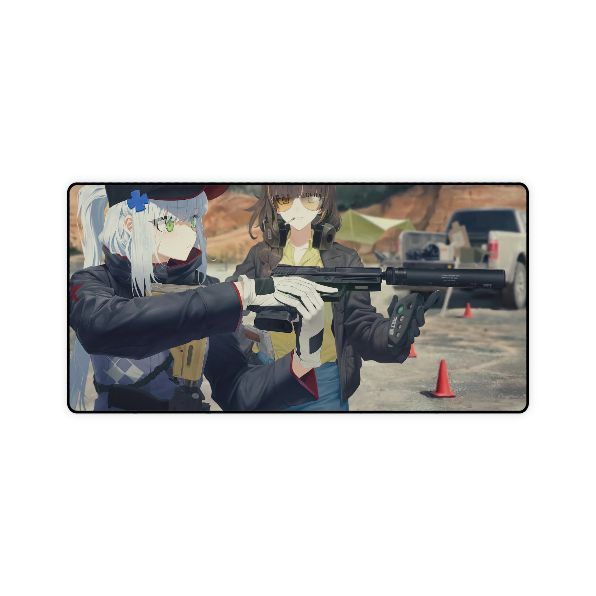 Anime, Girls Frontline, HK416, M16A1, Mouse Pad (Desk Mat)