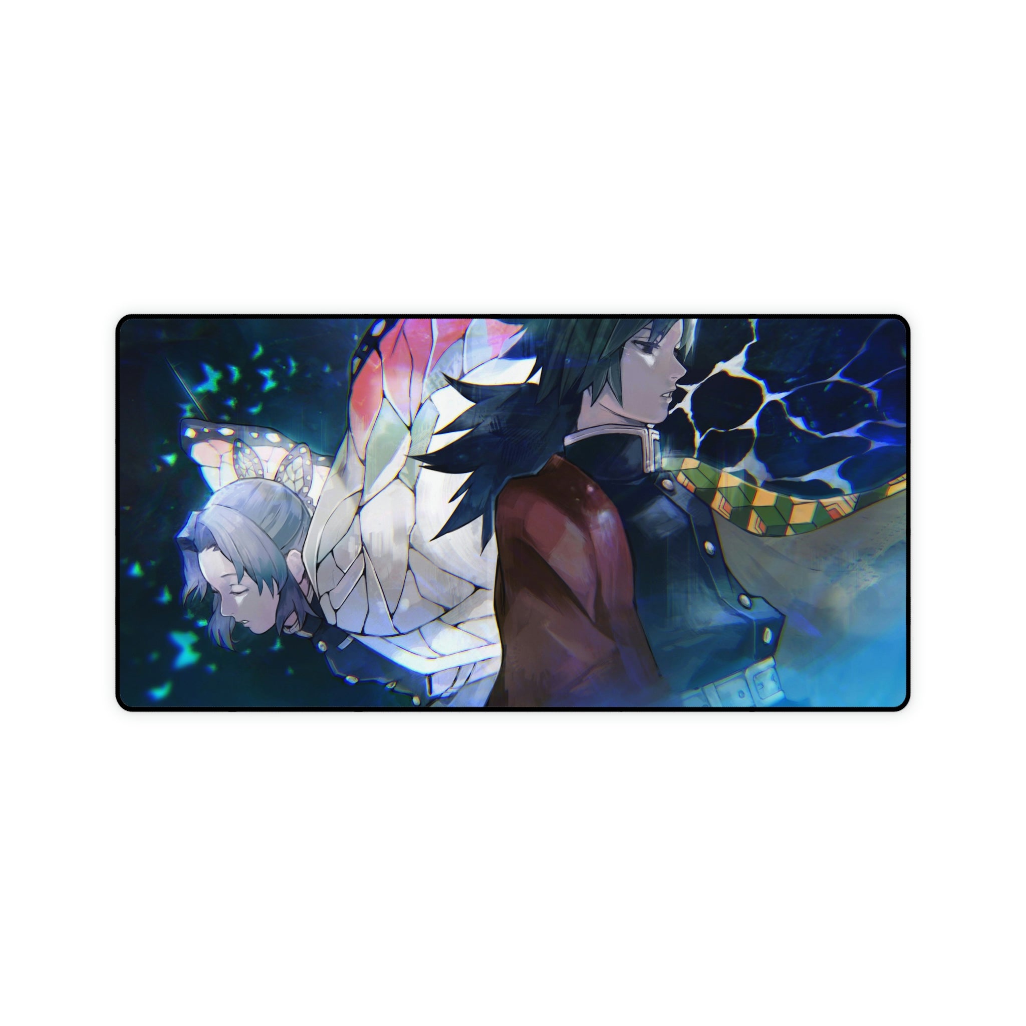 Giyu Tomioka, Shinobu Kocho, Kimetsu no Yaiba, Mouse Pad (Desk Mat)