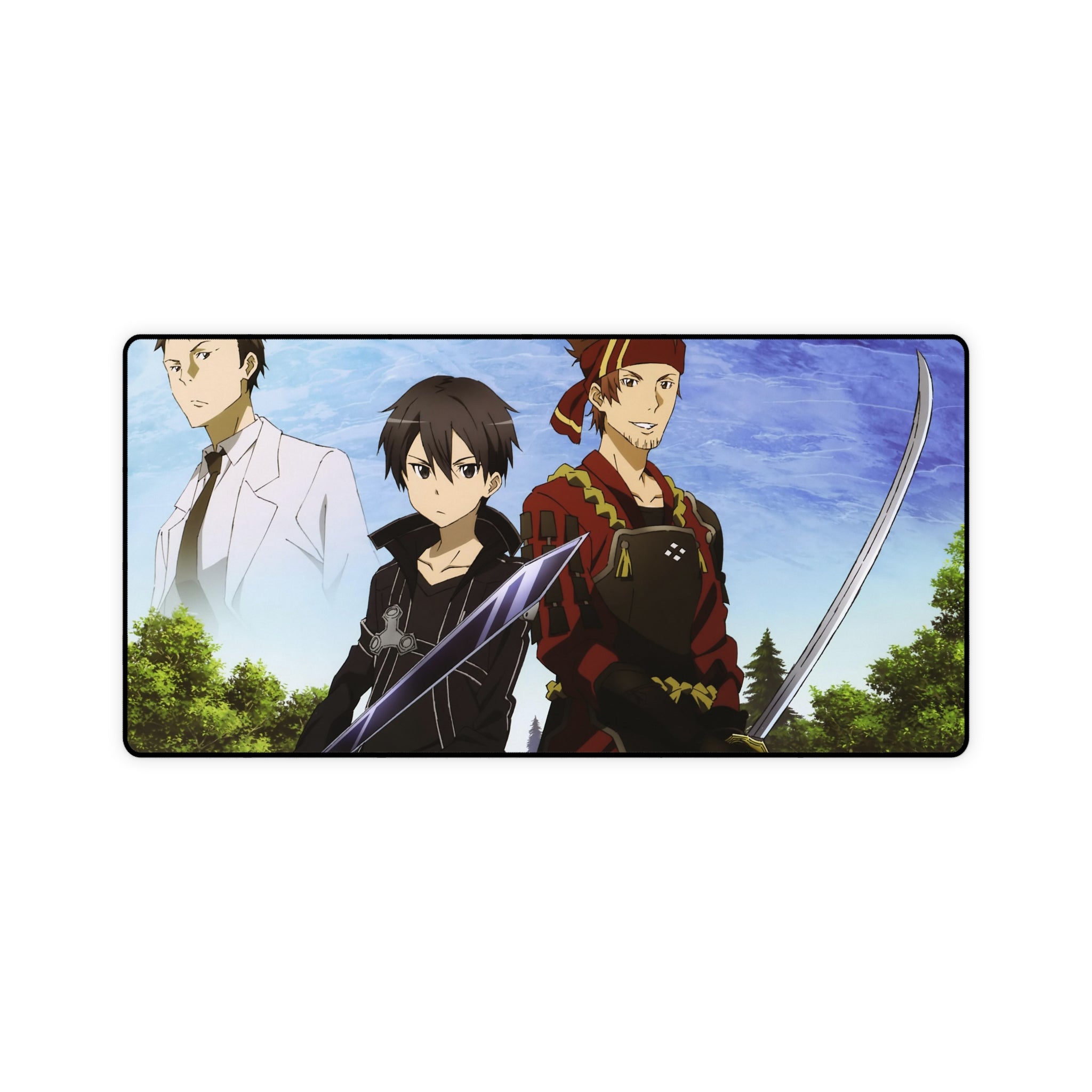 Kirito and Klein Mouse Pad (Desk Mat)