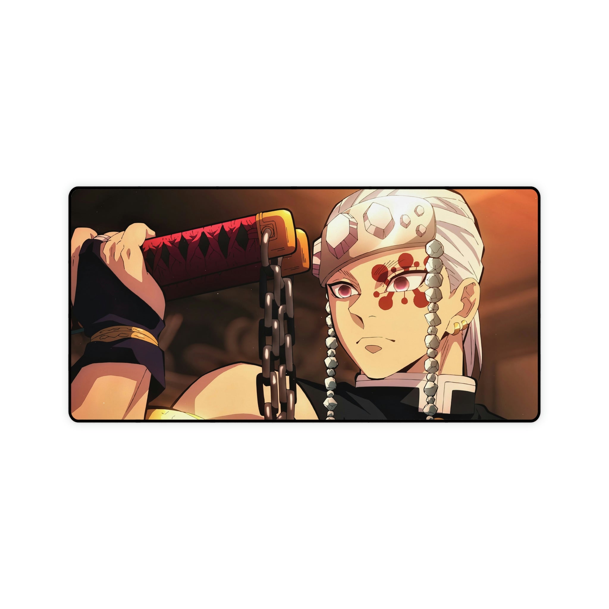 Tengen Uzui Kimetsu no Yaiba Mouse Pad (Desk Mat) – Anime Desk Mat