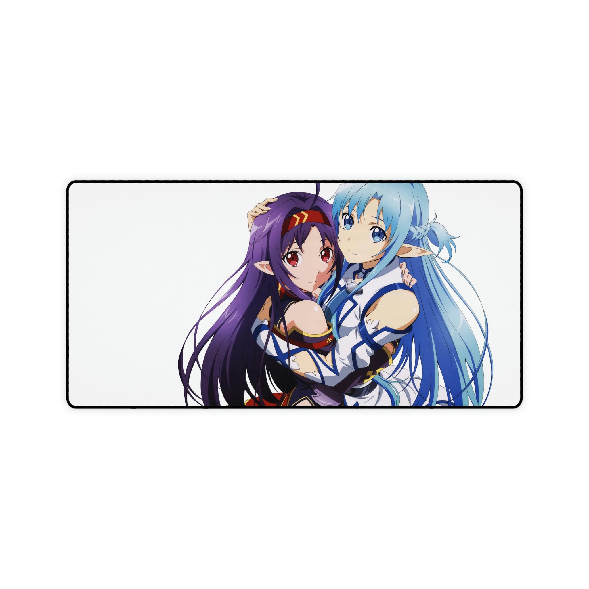 Asuna and Yuuki Render Mouse Pad (Desk Mat)