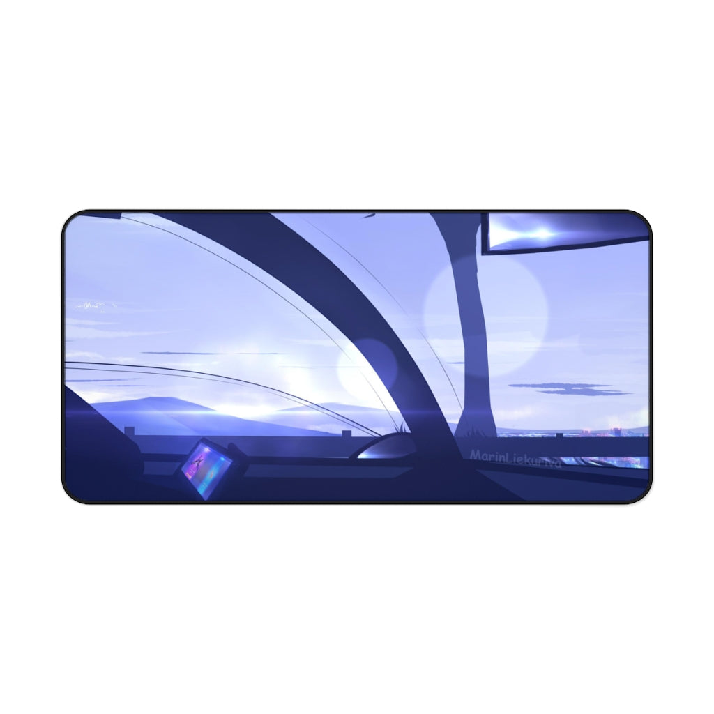 Sunrise with gacha Mouse Pad (Desk Mat)