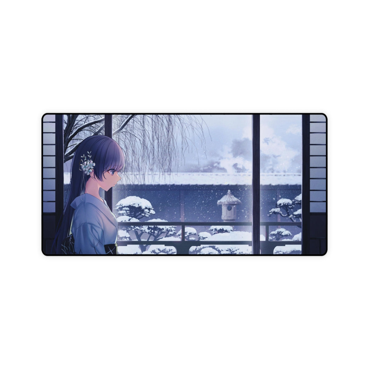 Anime Girl Mouse Pad (Desk Mat)