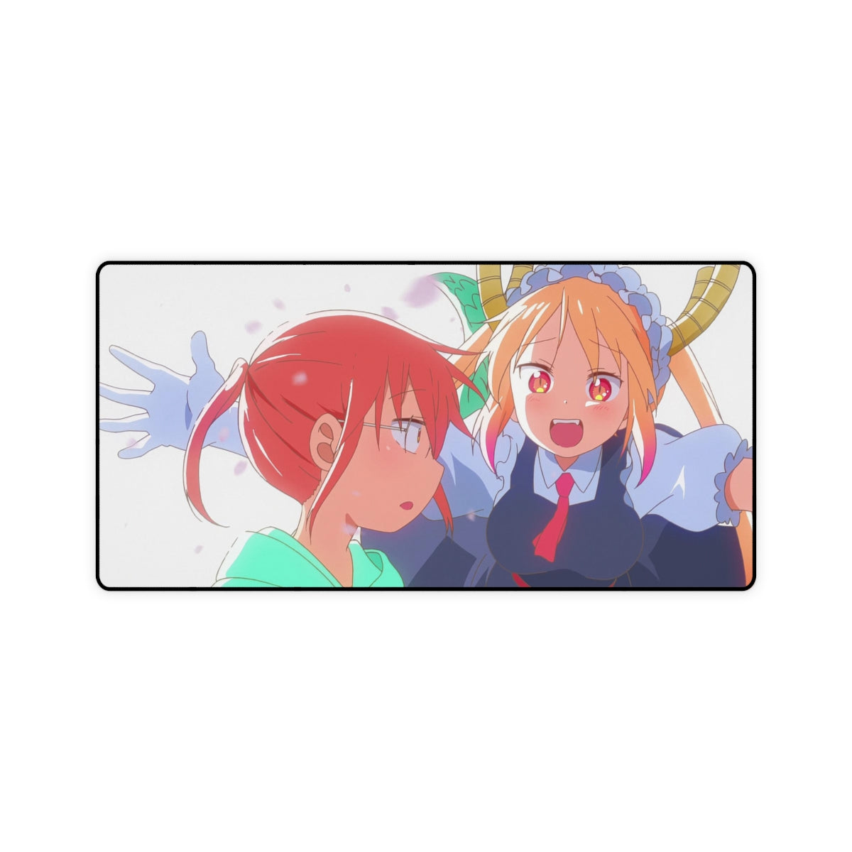 Tohru x Kobayashi/Kobayashi-san Chi no Maid Dragon Mouse Pad (Desk Mat