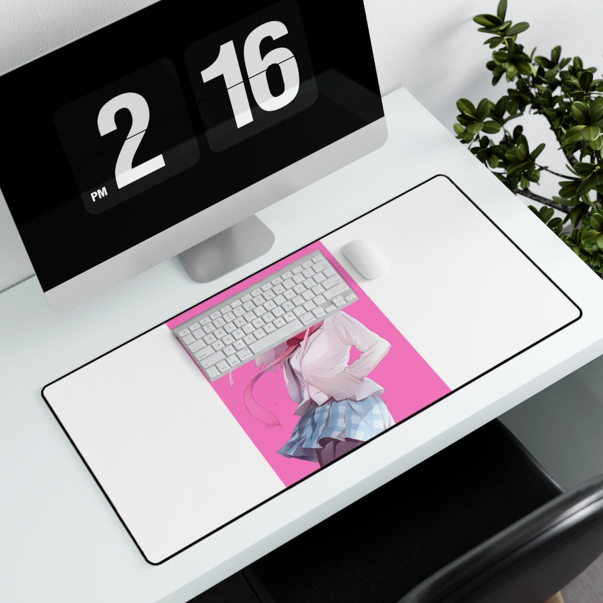 Zero Two (Darling in the FranXX), Mouse Pad (Desk Mat) – Anime Desk Mat