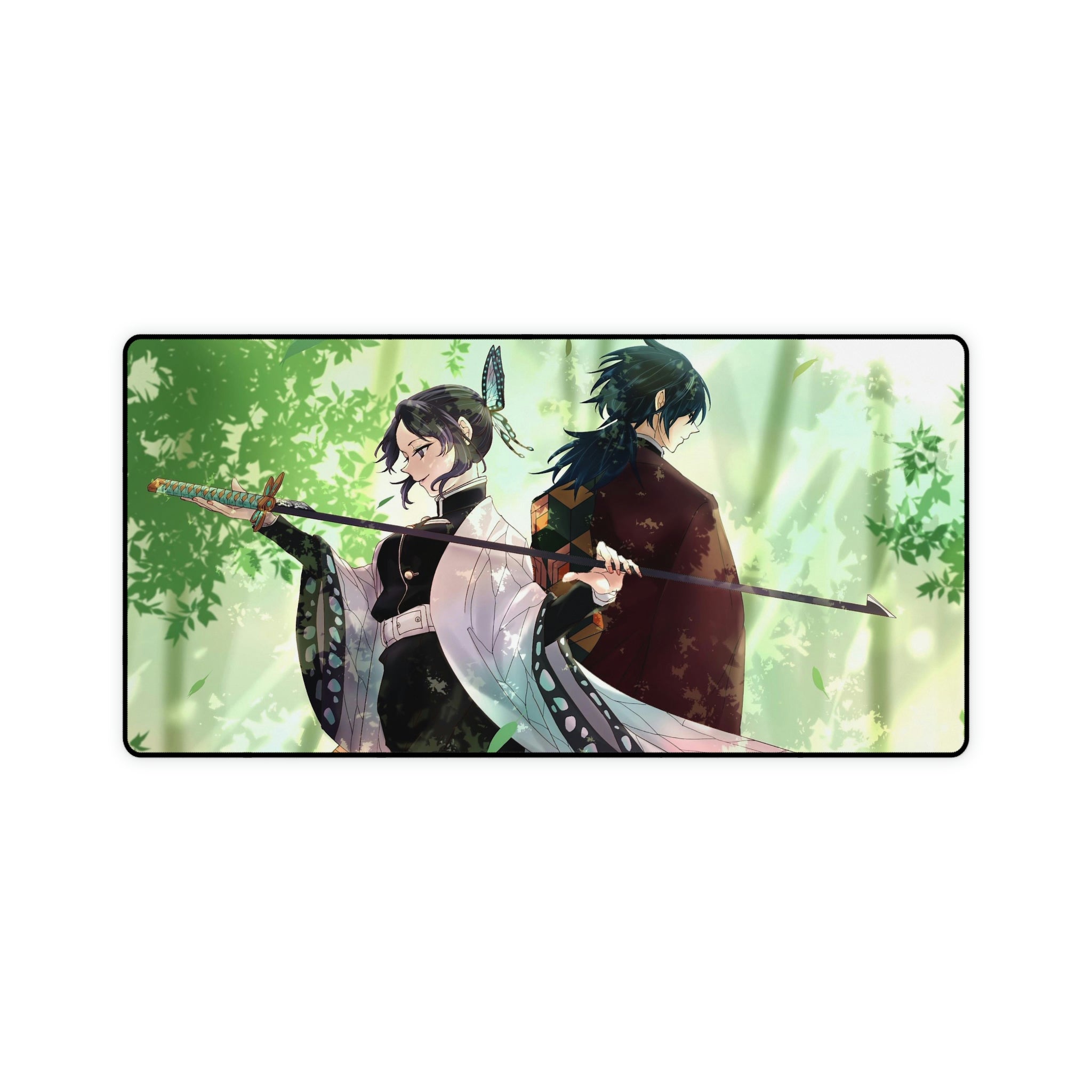 Shinobu Kocho, Giyu Tomioka, Kimetsu no Yaiba, Mouse Pad (Desk Mat)